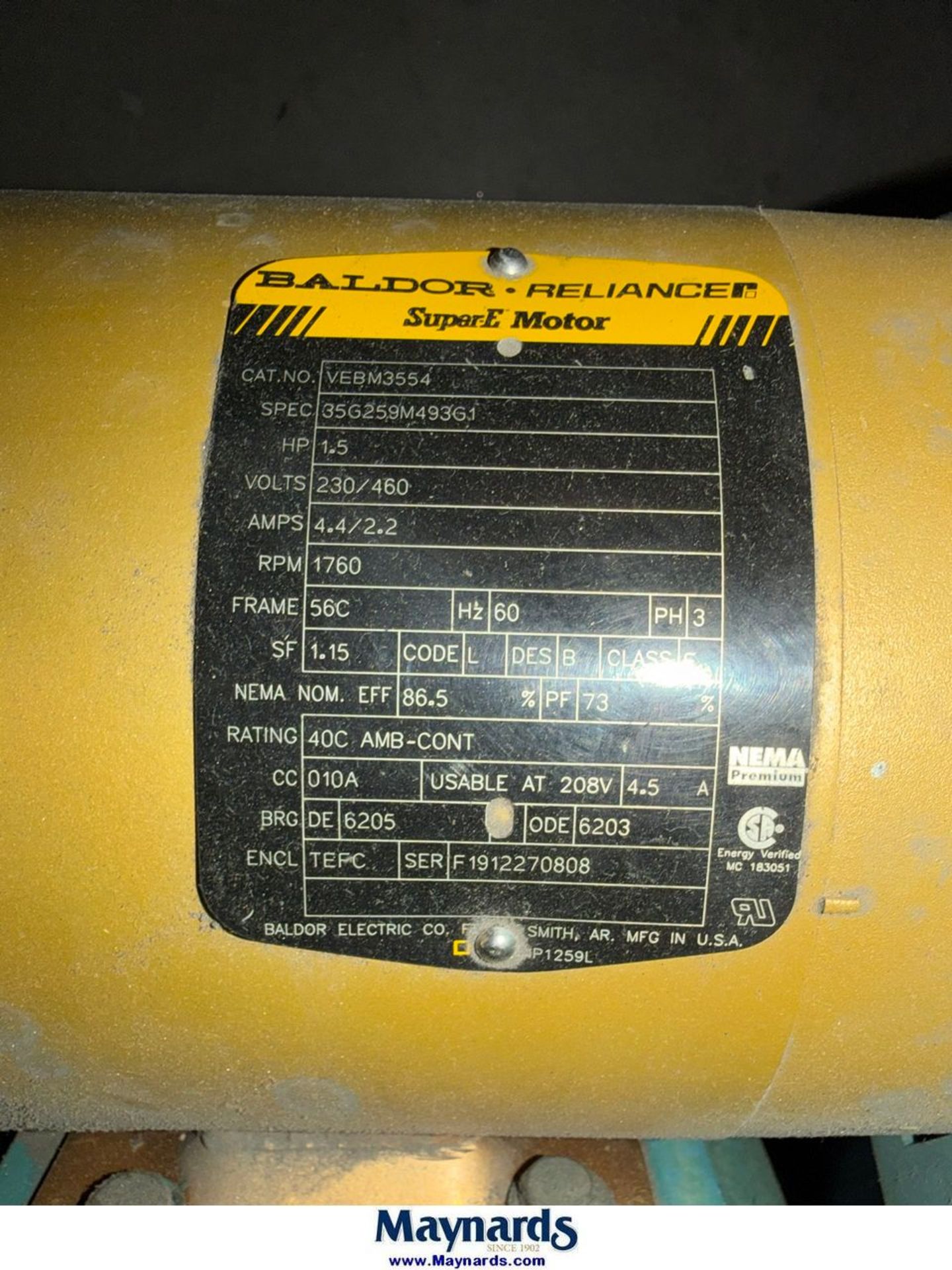 12-14-GA x 48" Wysong Plate Bending & Slip Roll ; Model B-48, Baldor 1. ...