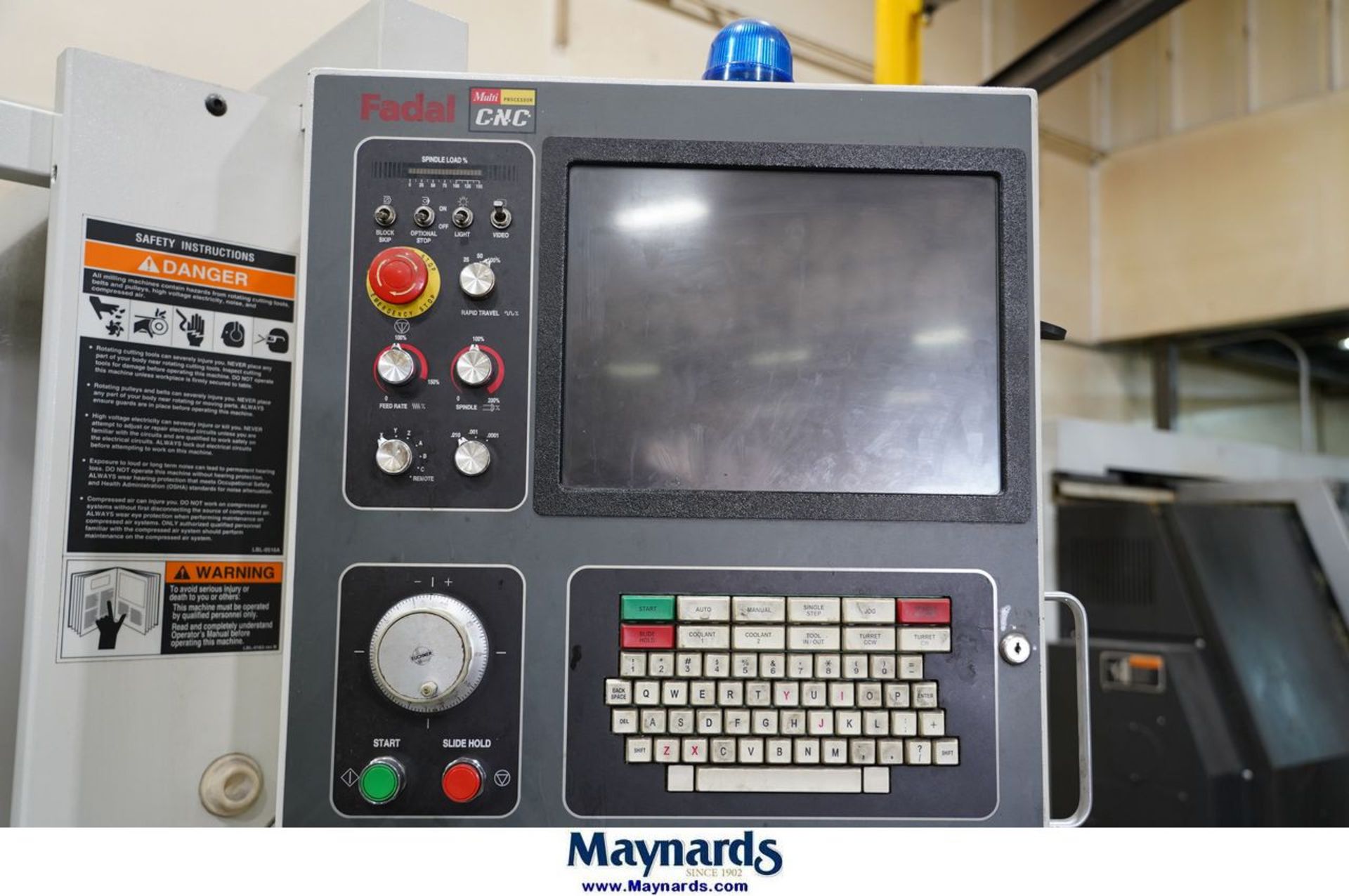 2005 Fadal VMC 2216 3 Axis Vertical Machining Center 21 Tool Changer ...