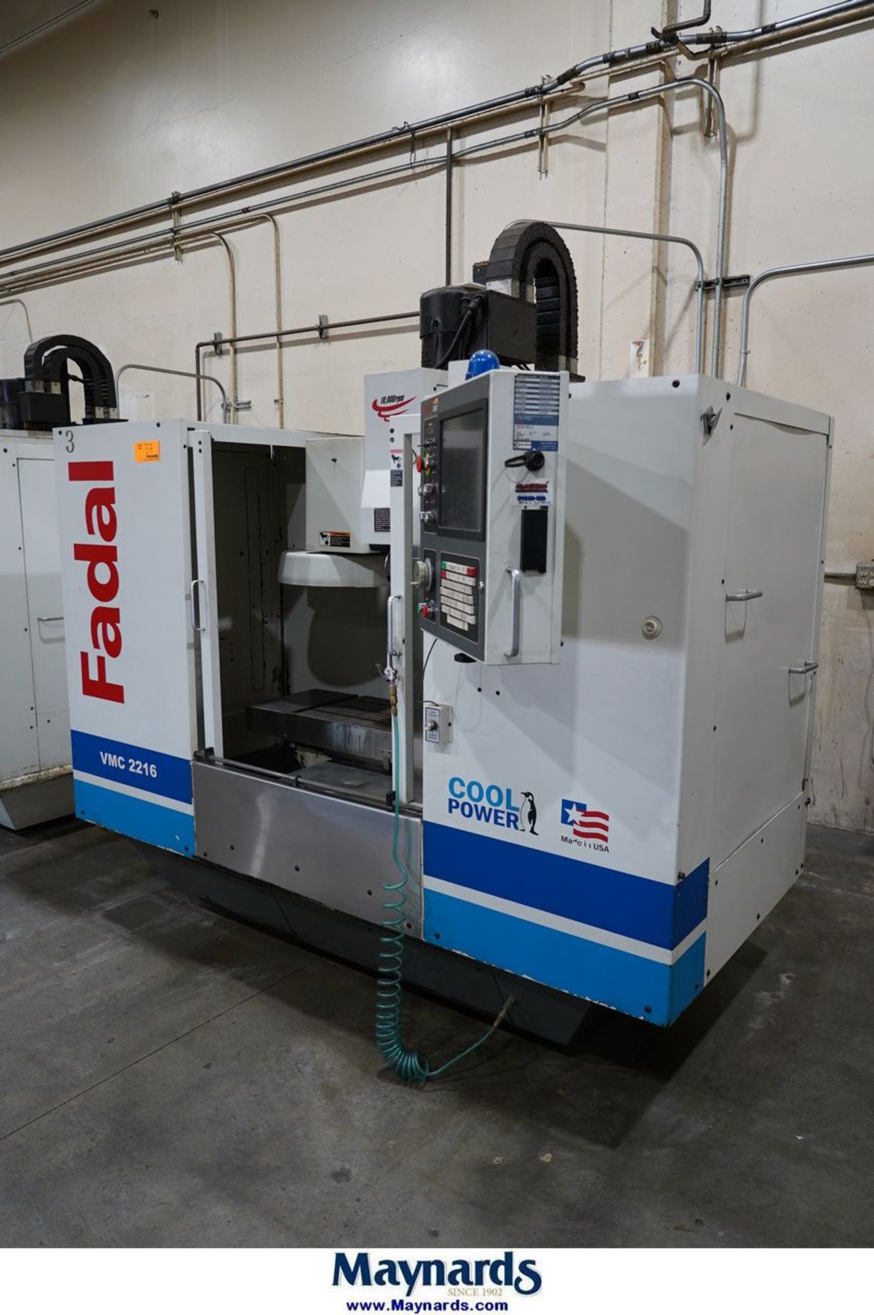 2005 Fadal VMC 2216 3 Axis Vertical Machining Center 21 Tool Changer ...