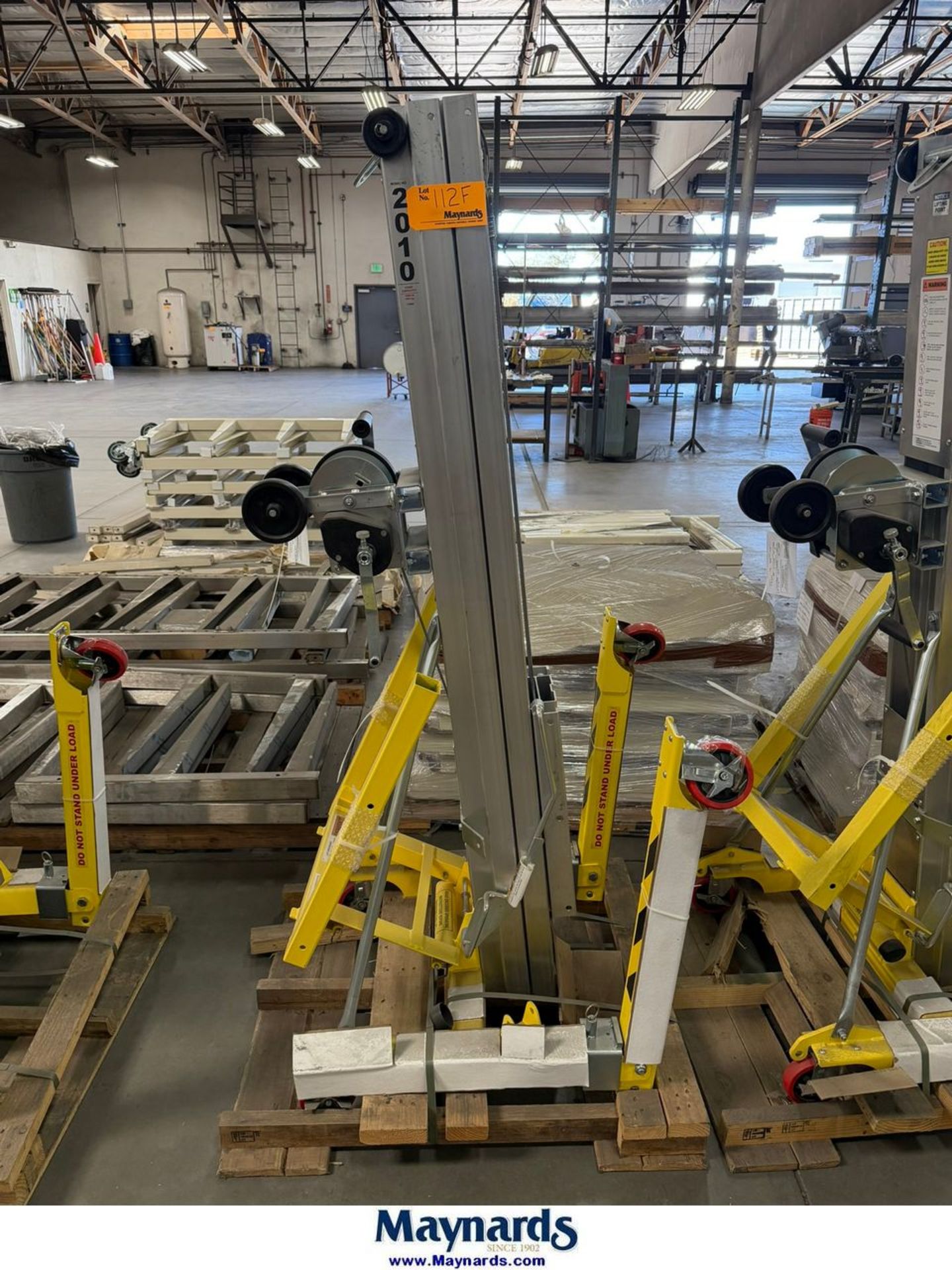 2023 Sumner 1,000 Lb. Cap. Material Lift (Model 2010) , S/N 13382