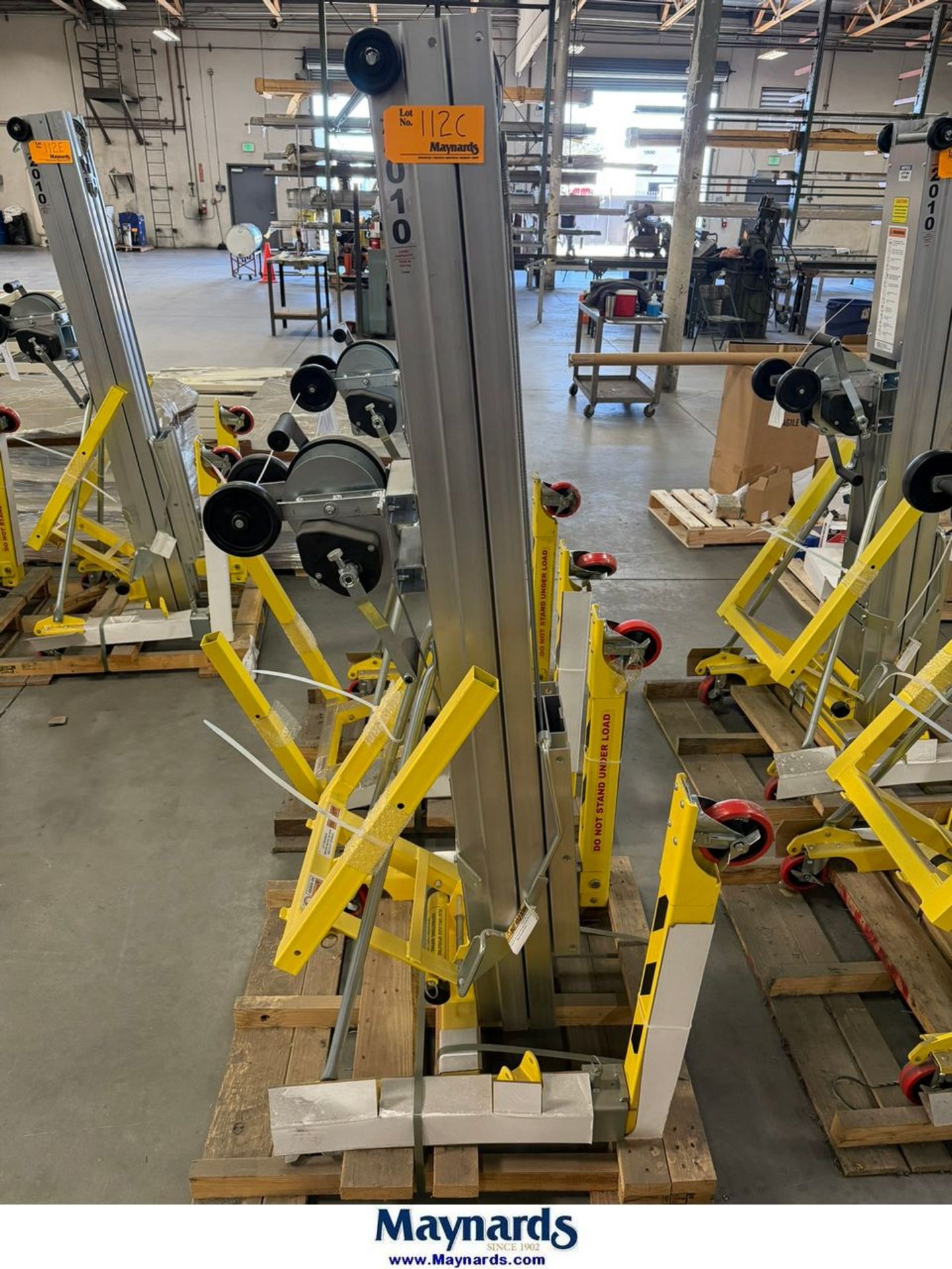 2023 Sumner 1,000 Lb. Cap. Material Lift (Model 2010) , S/N 13384