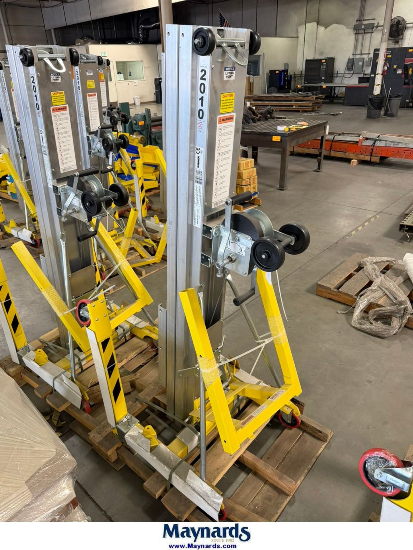 2023 Sumner 1,000 Lb. Cap. Material Lift (Model 2010) , S/N 13382