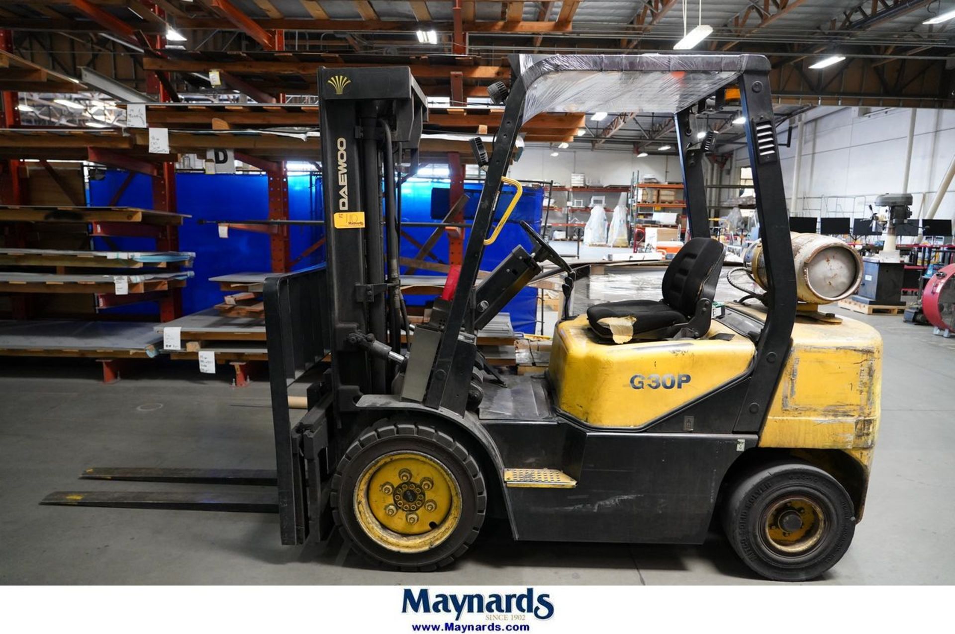 Daewoo G30P-3LP 6000 Lbs. Gas Forklift (Late Delivery 1/30) 6000 Lbs ...