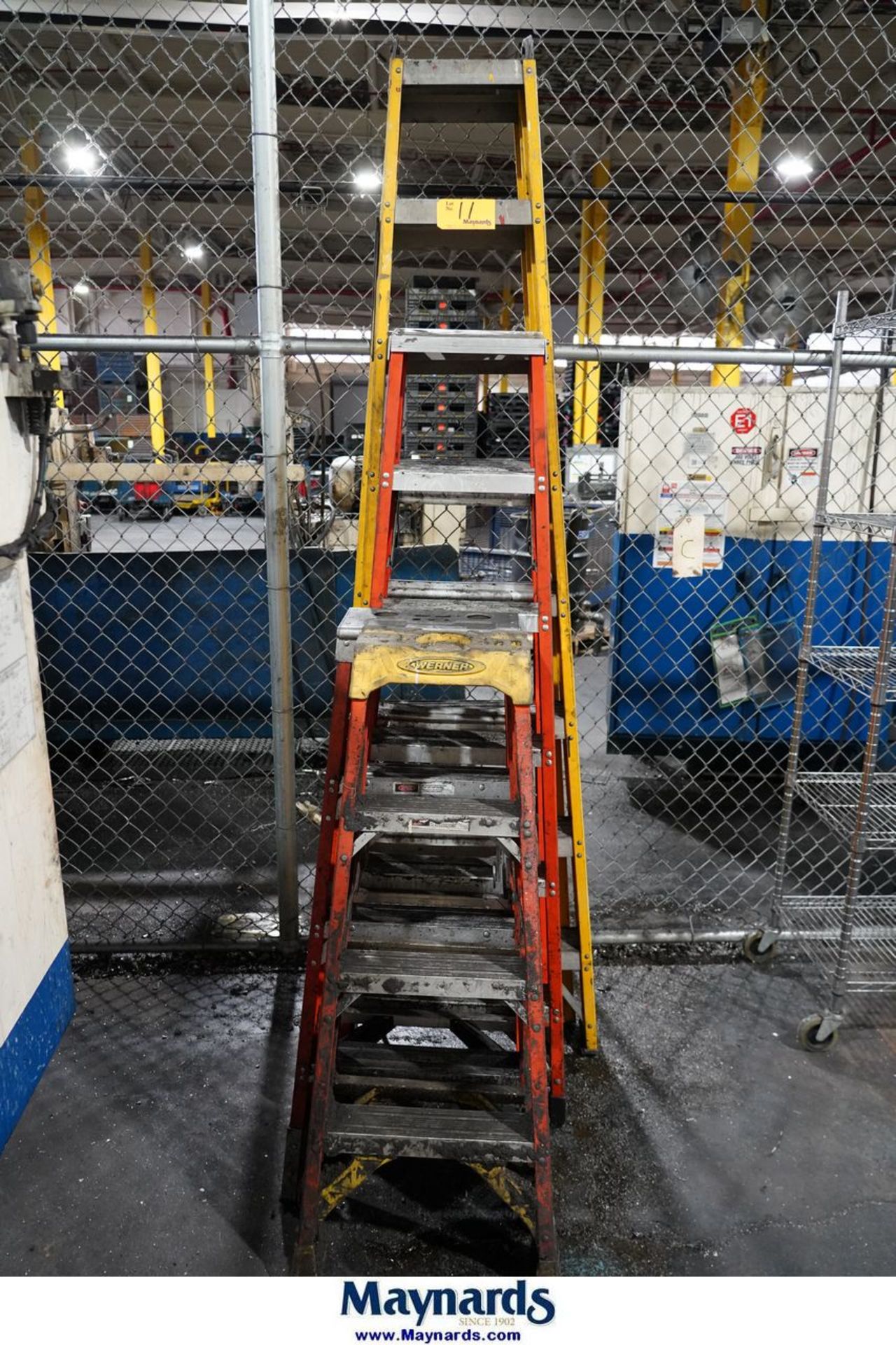 (3) Assorted Step Ladders Includes (3) Step Ladders (Approx. 4 Ft, 6 Ft ...