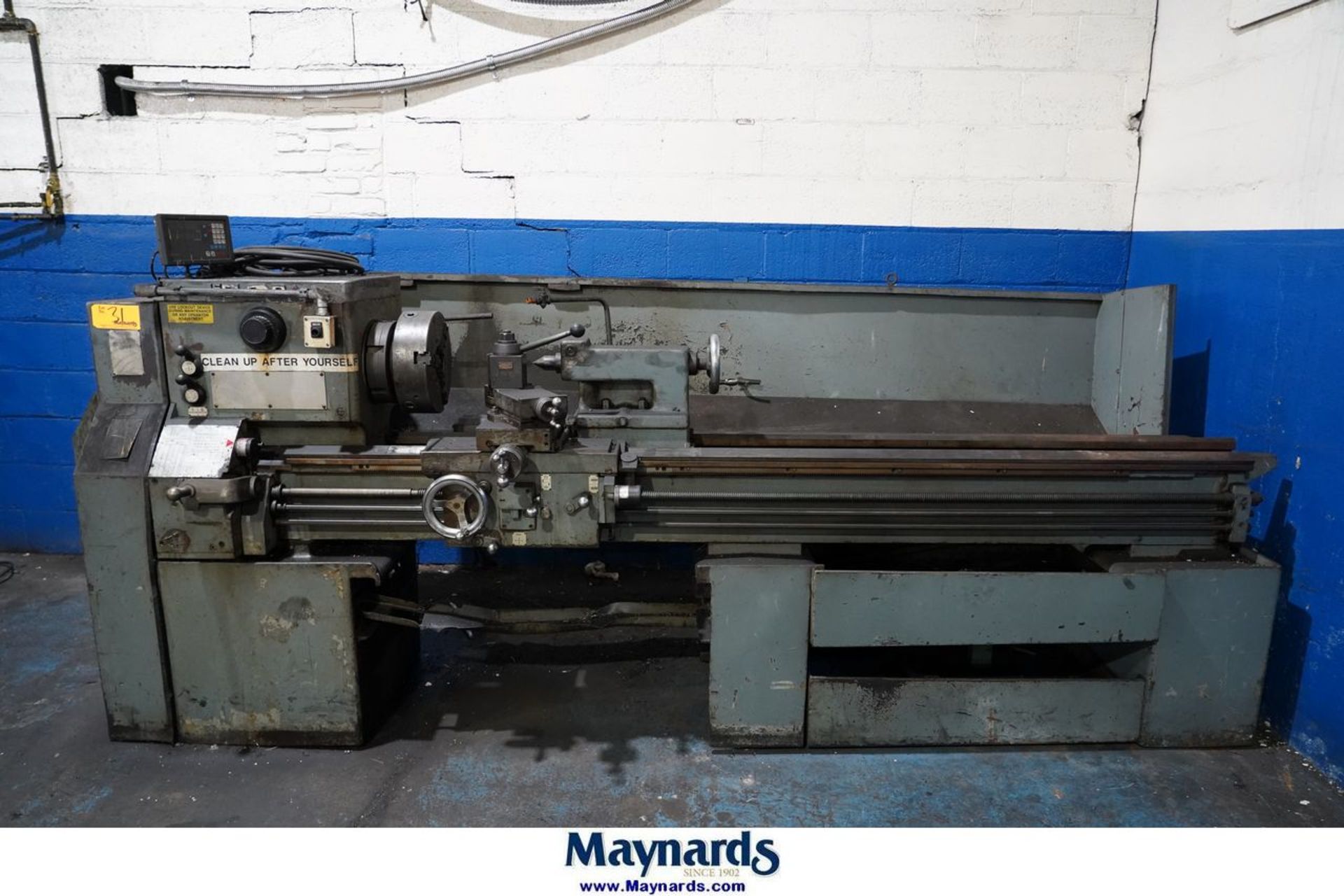 Lodge M.c. Manual Engine Lathe With 3-Jaw Chuck Tailstock, And Toolpost ...