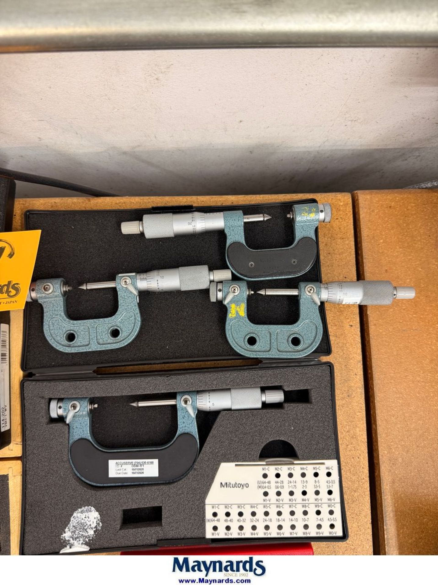 (1) Lot of Assorted micrometers