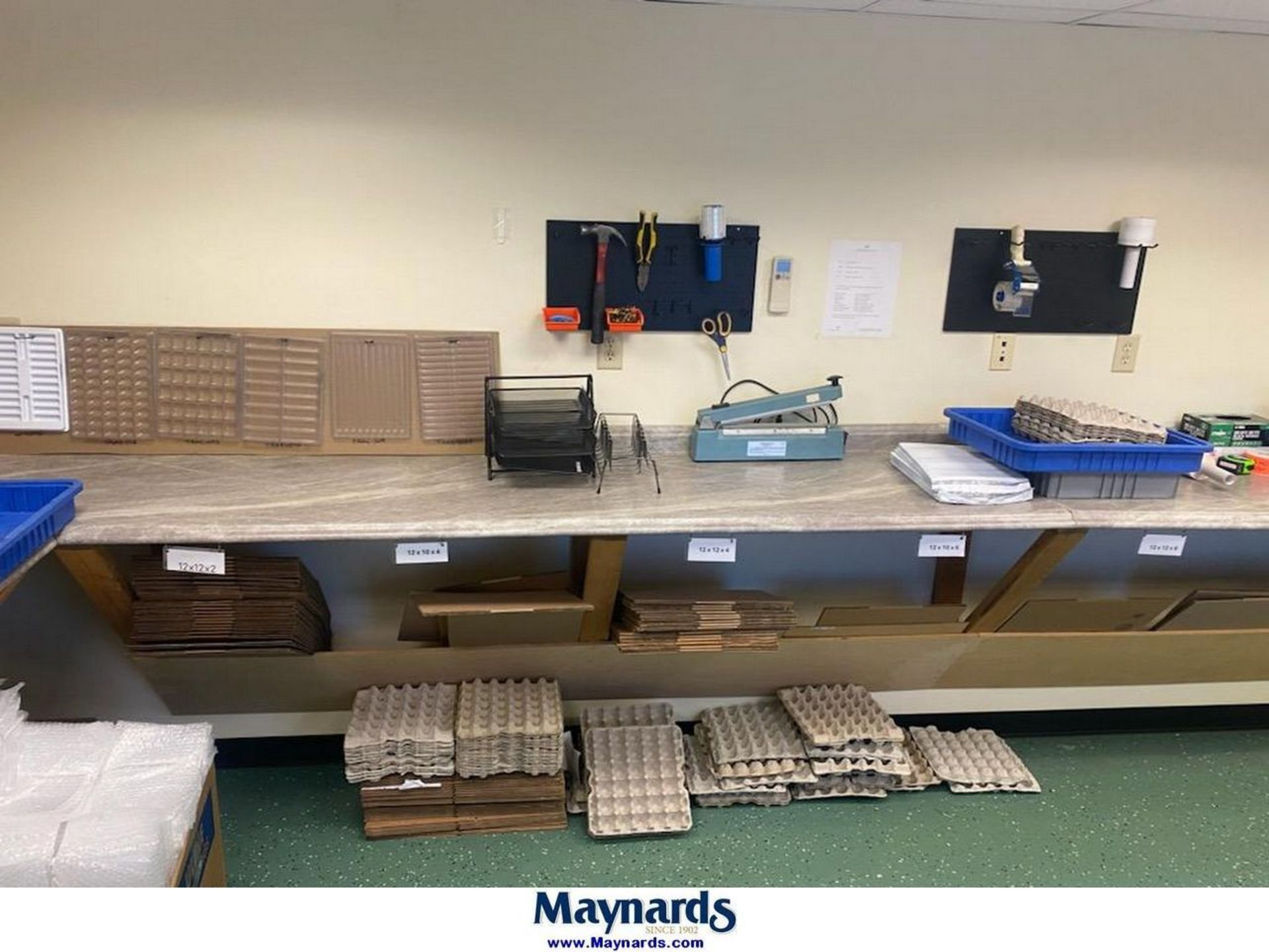 Contents of Shipping/Receiving Room Includes Desk, Chair, Shelf ...