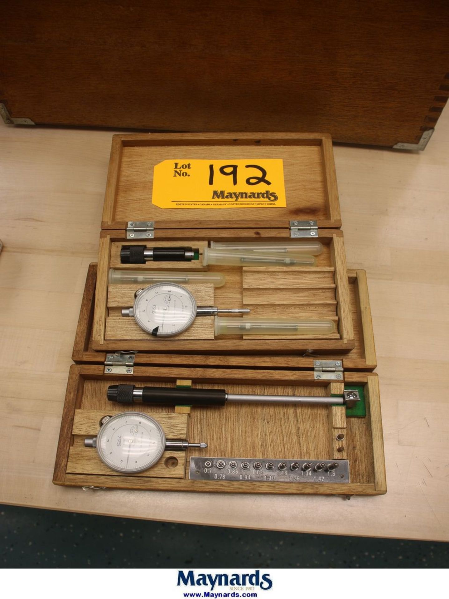 Lot of (2) Bore Gage Sets