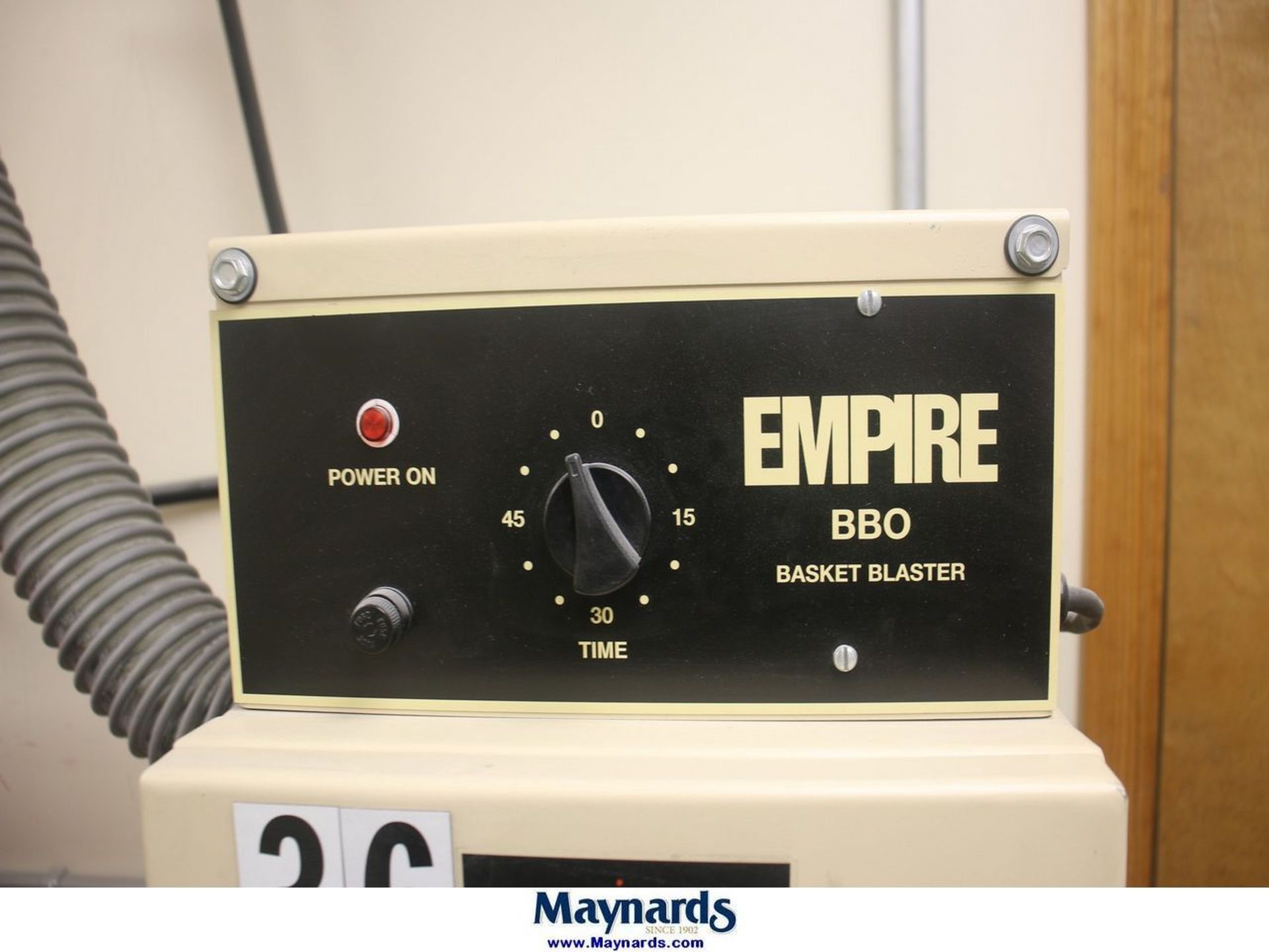 Empire Model BBO Automatic Benchtop Rotary Basket Blaster 9" Diameter x ...