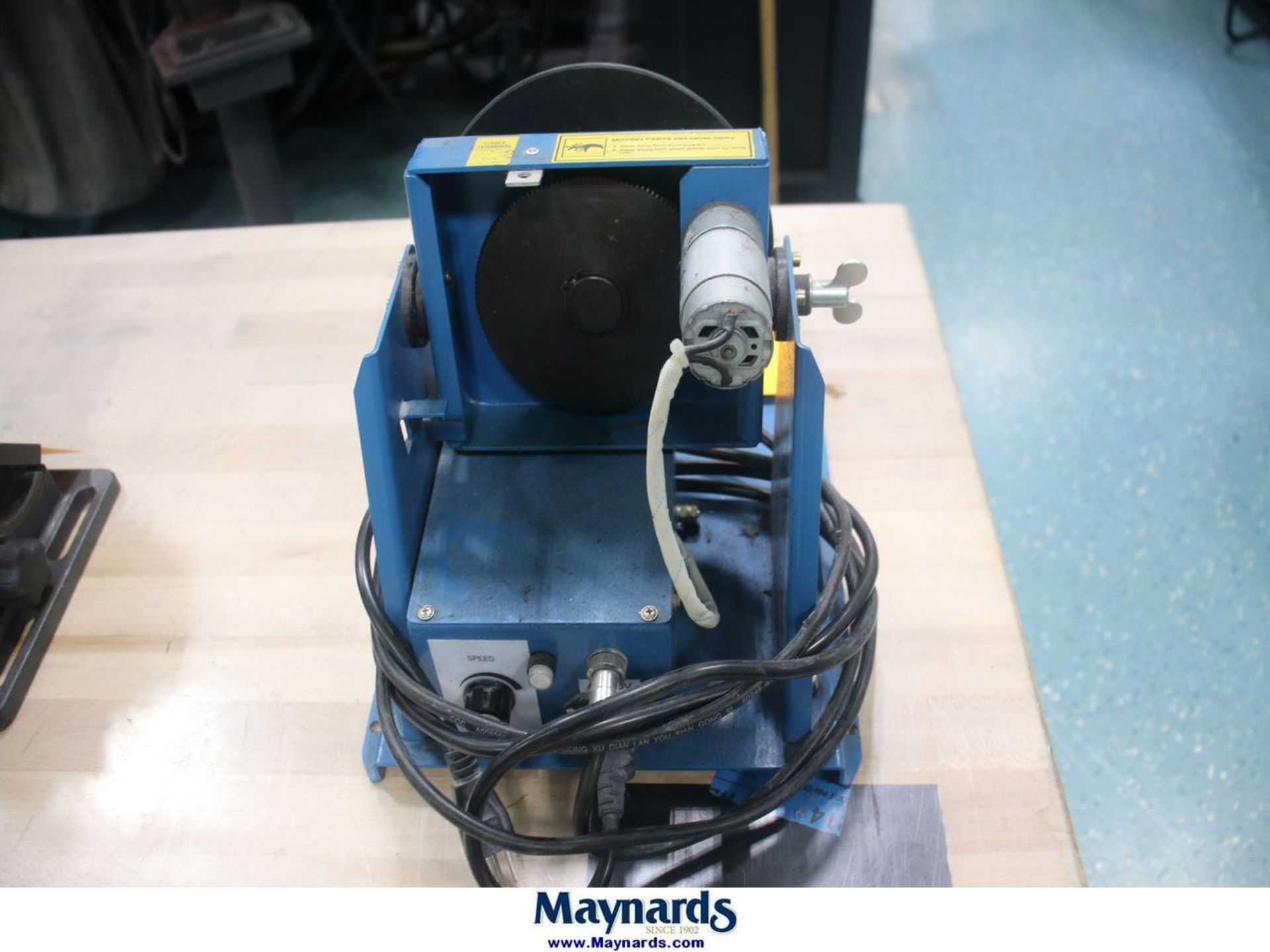Model BY-10 Mini Rotary Welding Positioner 3-Jaw 2.5" Lathe Chuck