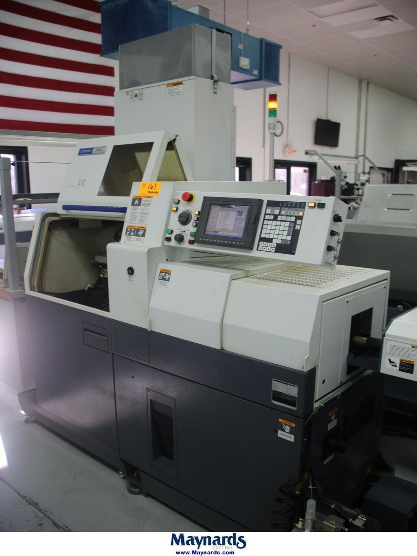 2018 Citizen Model L12-1M7 7-Axis CNC Swiss-Type Automatic Screw ...