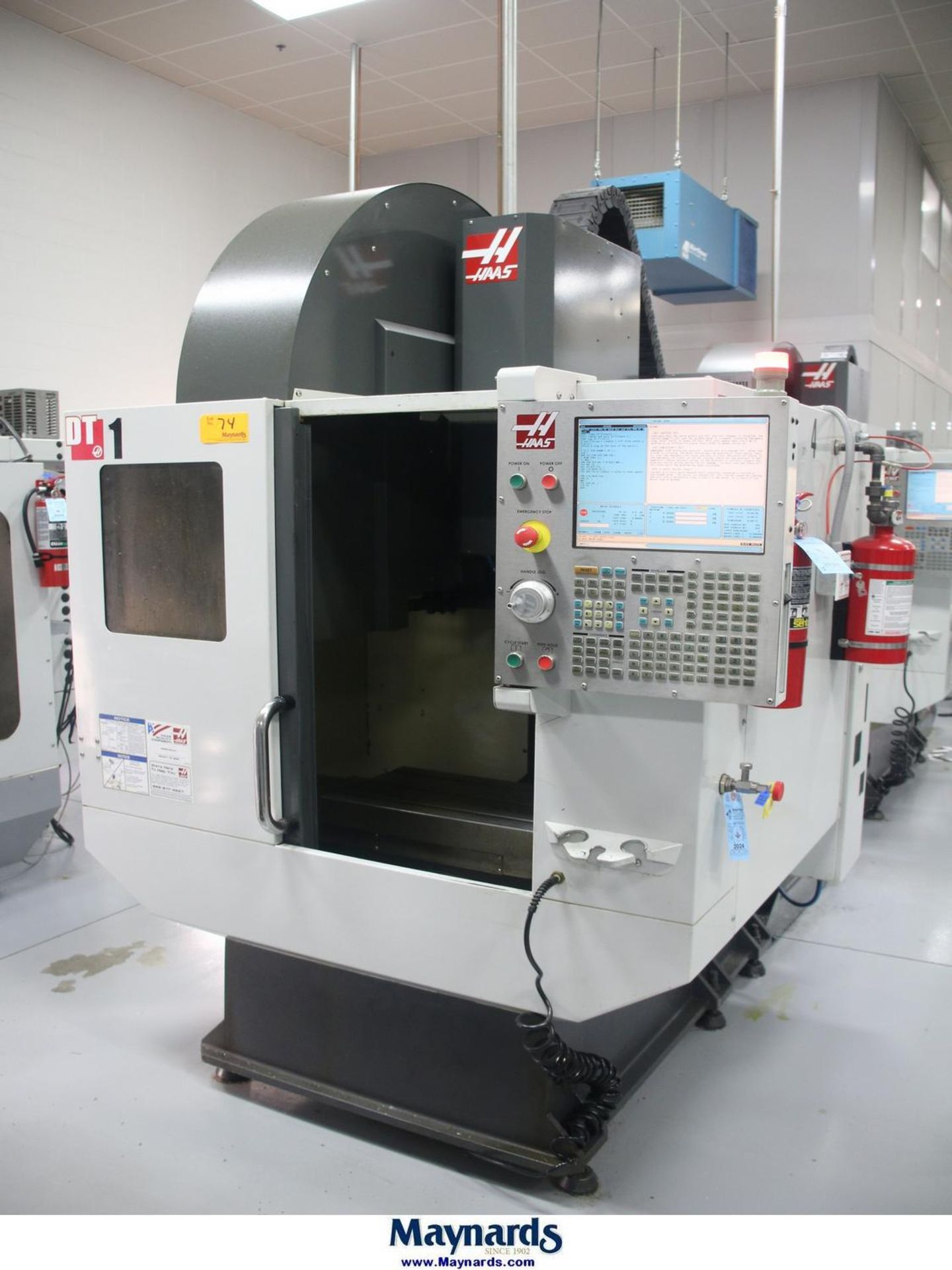 2010 Haas Model DT-1 3-Axis CNC Drilling & Tapping Machine Haas CNC ...