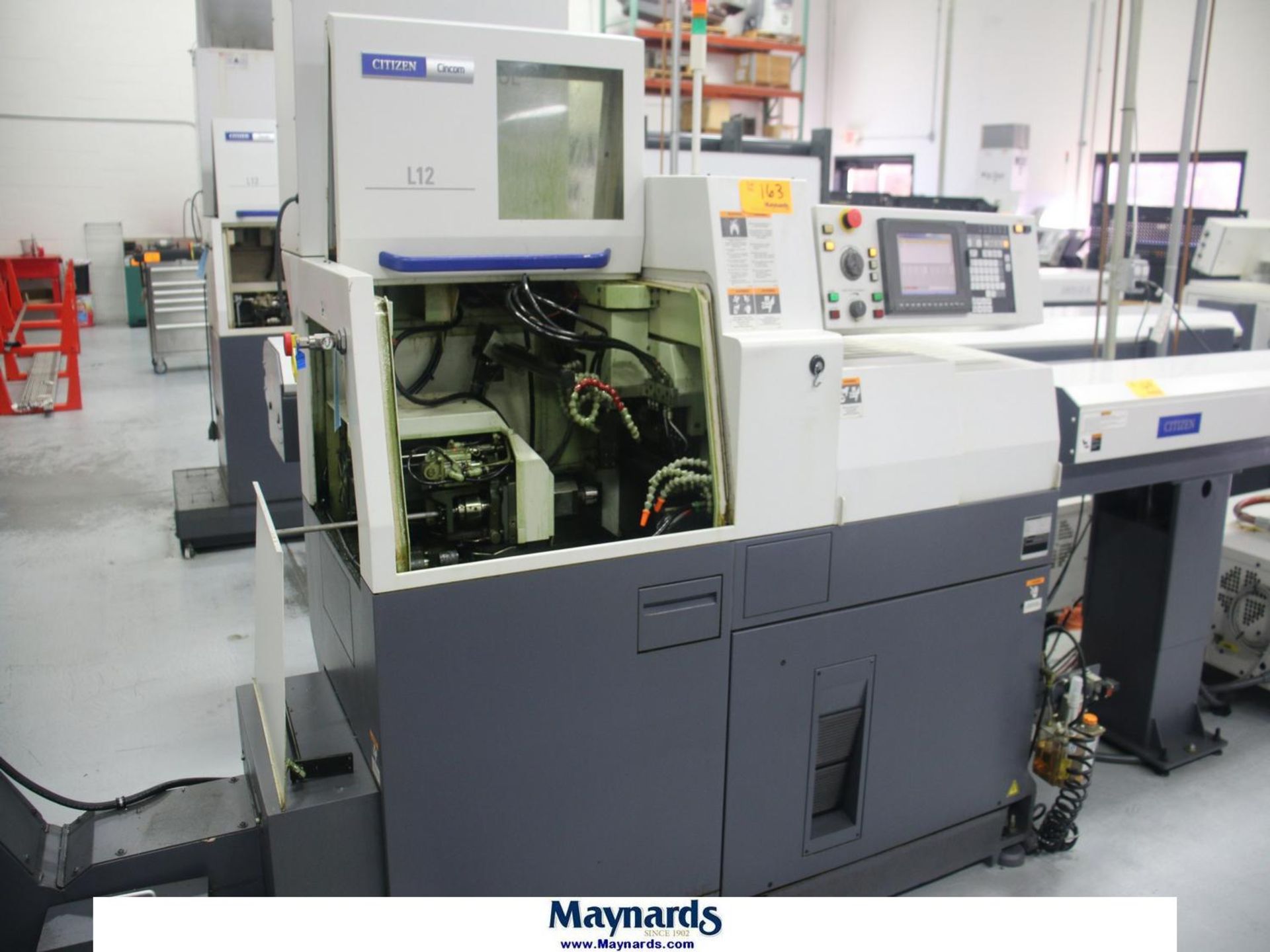 2018 Citizen Model L12-1M7 7-Axis CNC Swiss-Type Automatic Screw ...