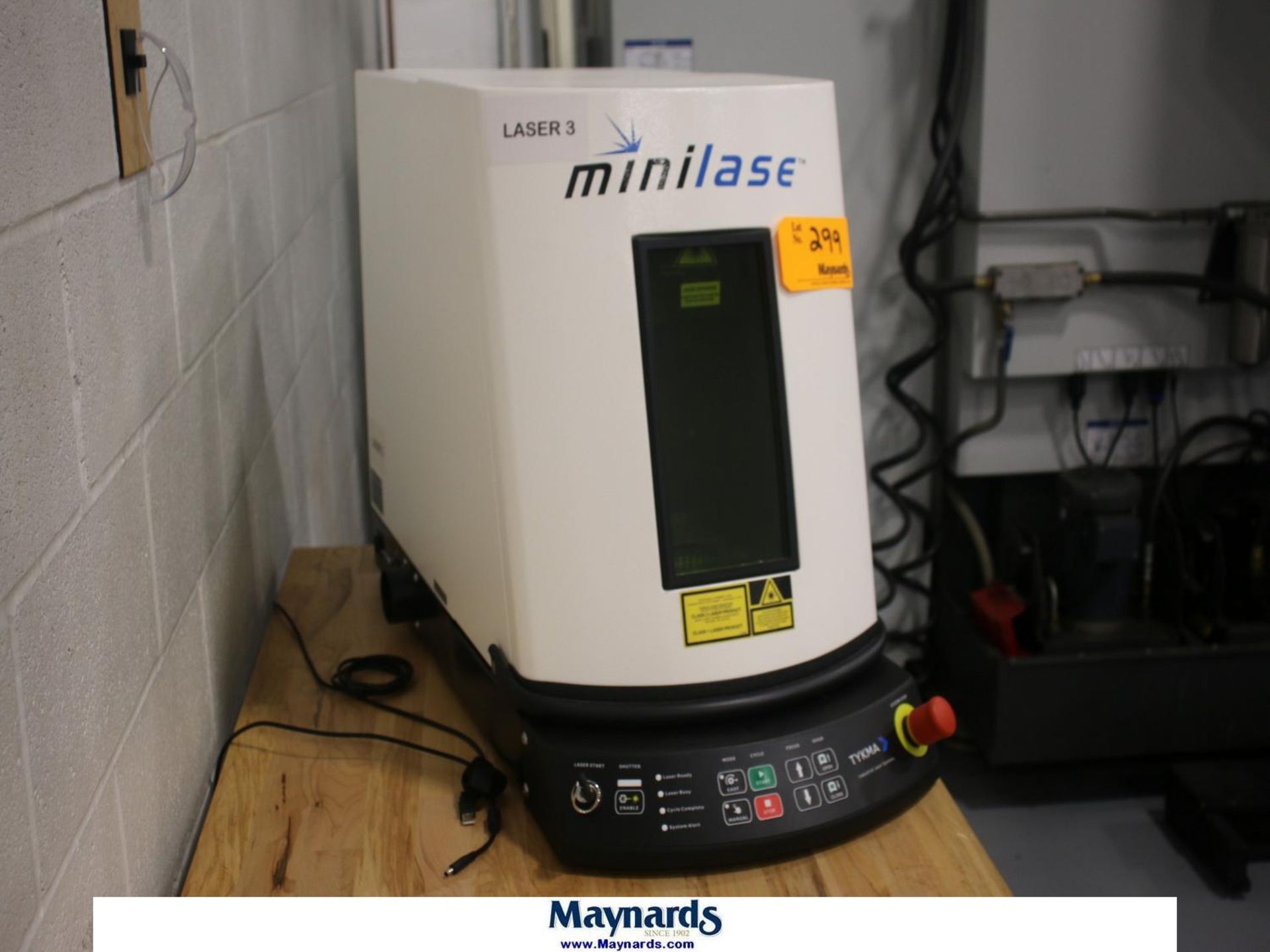 2019 Tykma Minilase MAD20PZT1P Laser Marking Machine 20-Watt, Wave ...