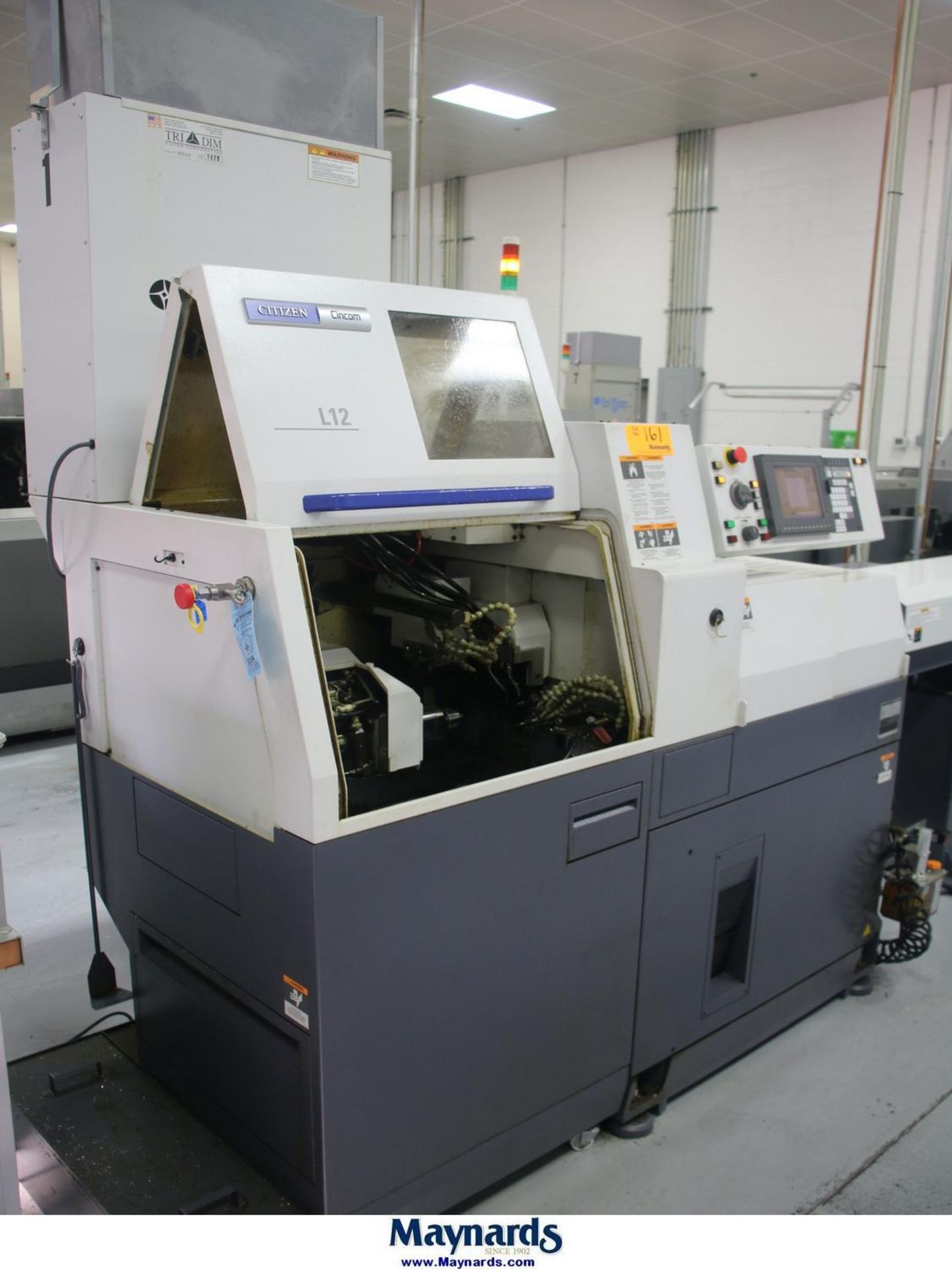 2018 Citizen Model L12-1M7 7-Axis CNC Swiss-Type Automatic Screw ...