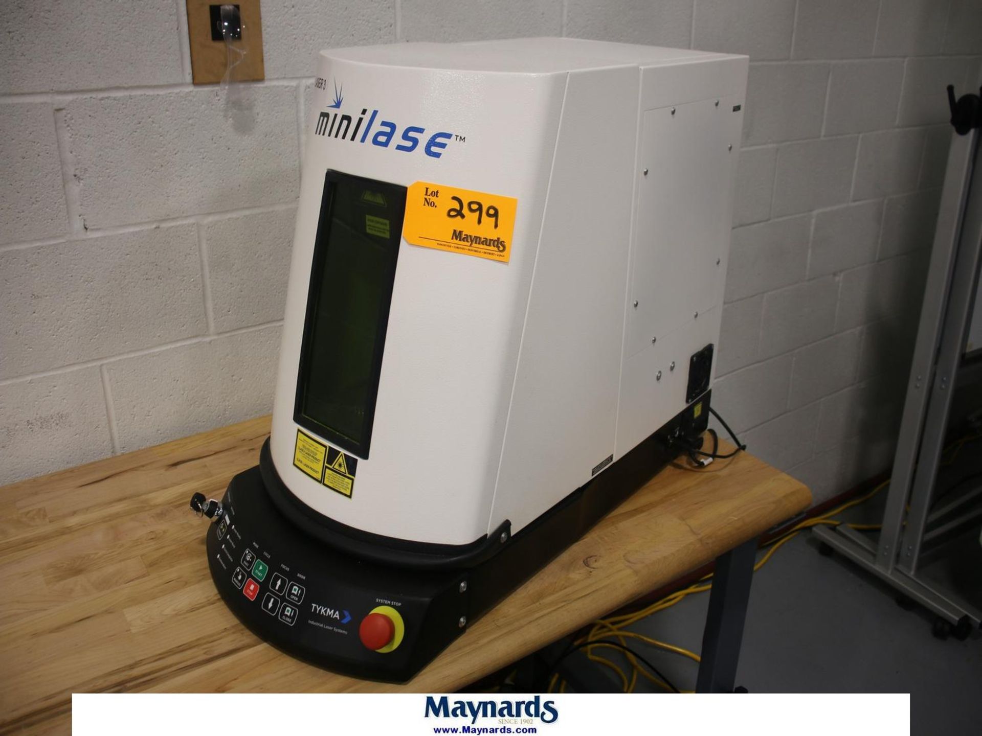 2019 Tykma Minilase MAD20PZT1P Laser Marking Machine 20-Watt, Wave ...