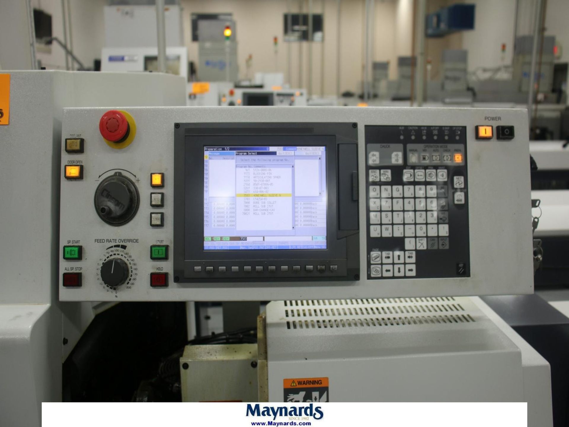 2018 Citizen Model L12-1M7 7-Axis CNC Swiss-Type Automatic Screw ...