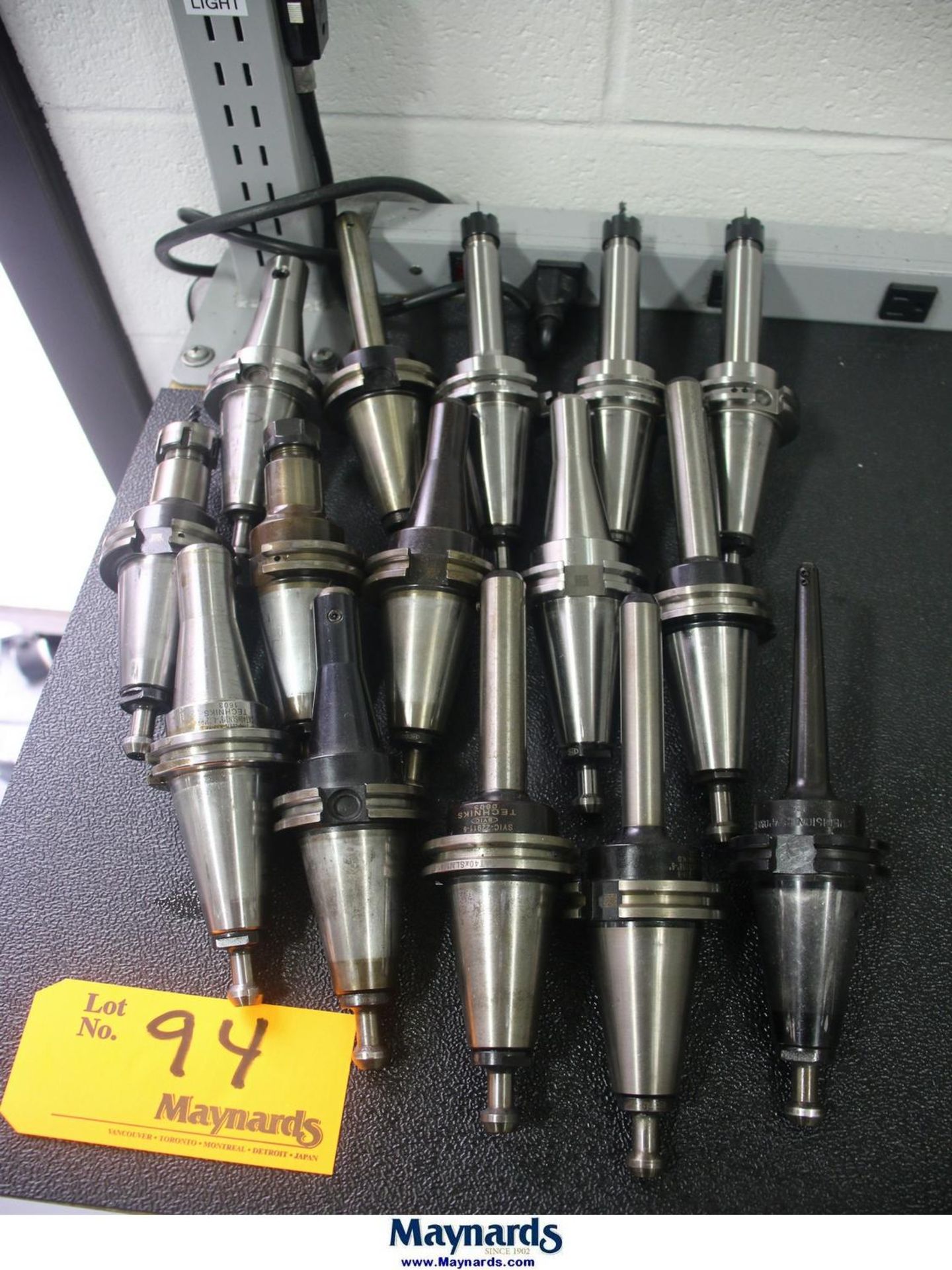 Lot of (15) Cat 40 Tool Holders