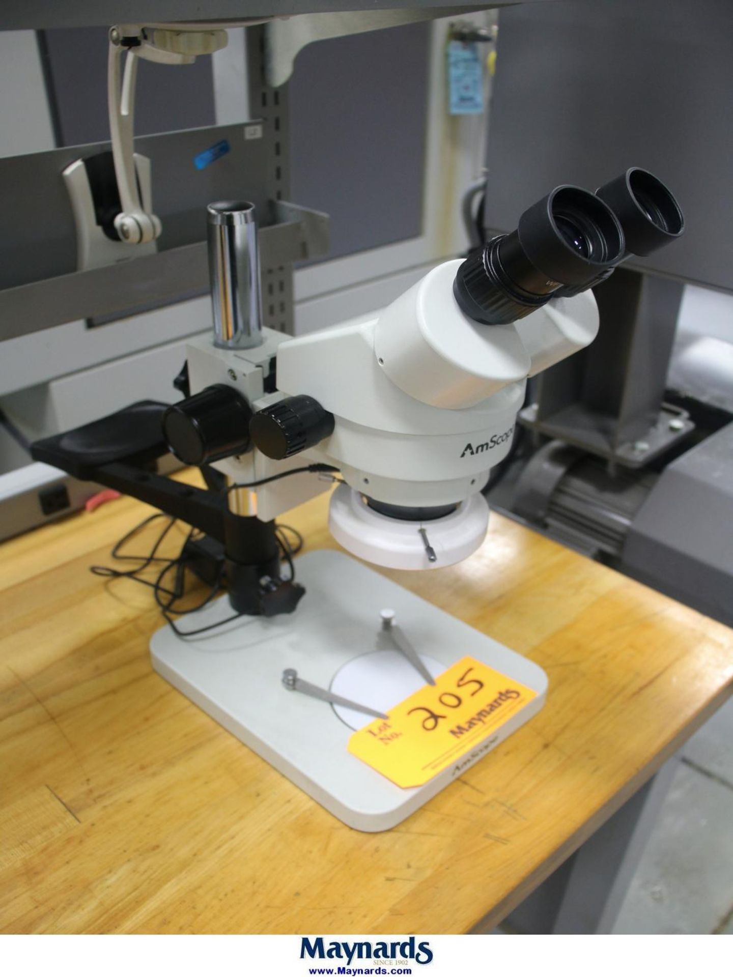 AmScope Binocular Stero Zoom Microscope With LED Light
