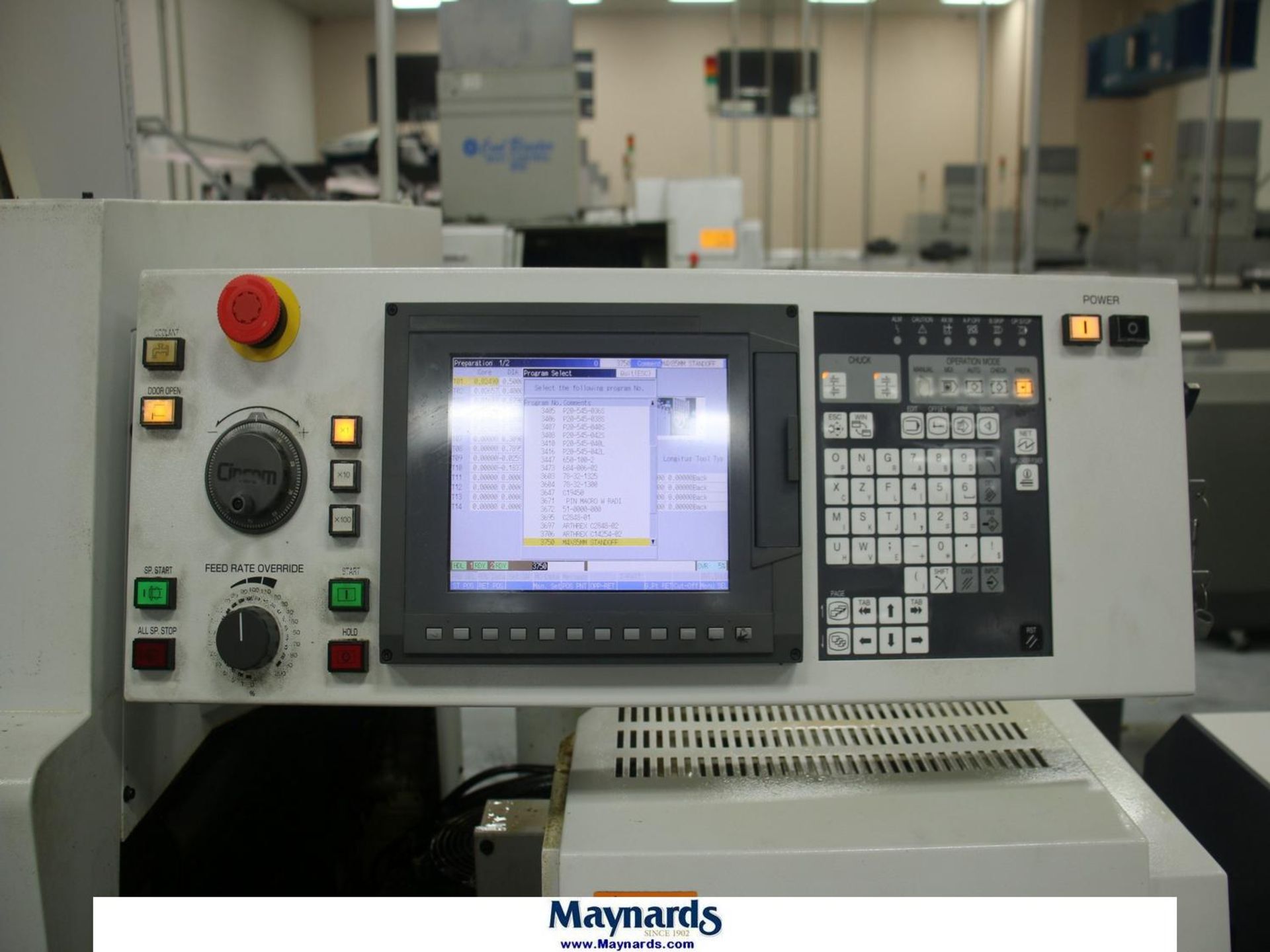2018 Citizen Model L12-1M7 7-Axis CNC Swiss-Type Automatic Screw ...