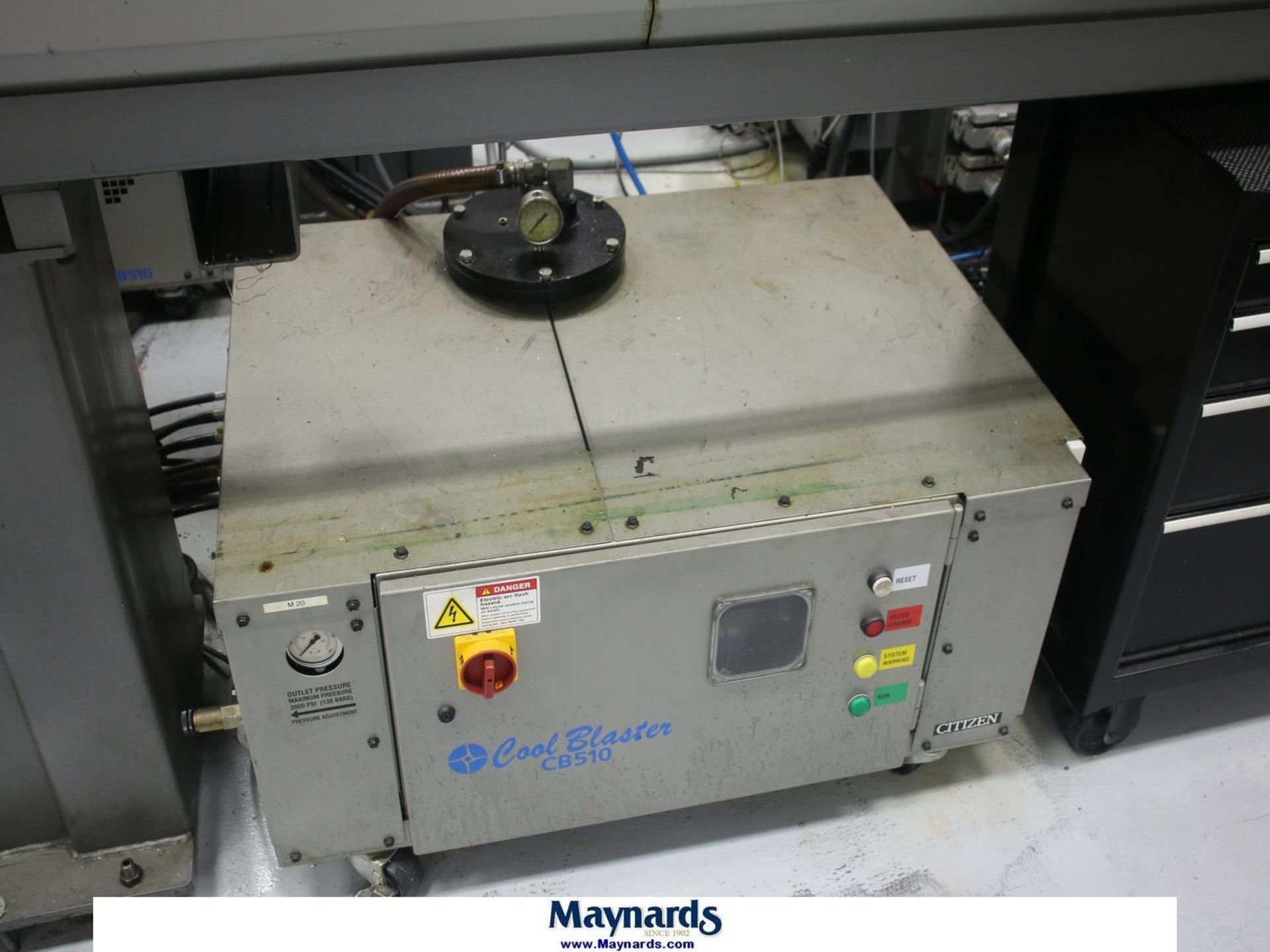 2007 Citizen Model M20-V 7-Axis CNC Swiss-Type Automatic Screw Machine ...