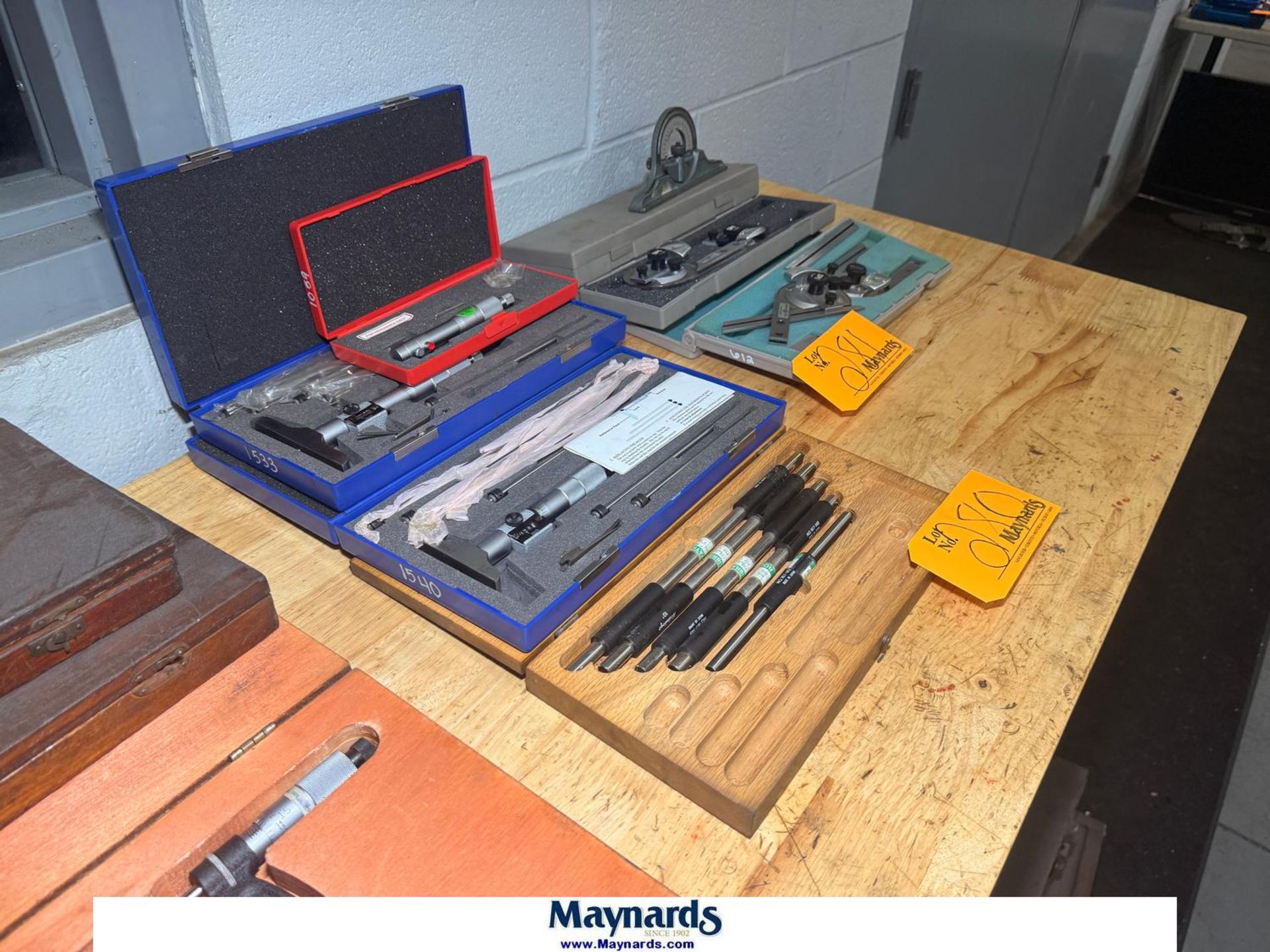 Digital Depth Micrometer (2) 0-6'' Depth Micrometers, (1) Inside ...