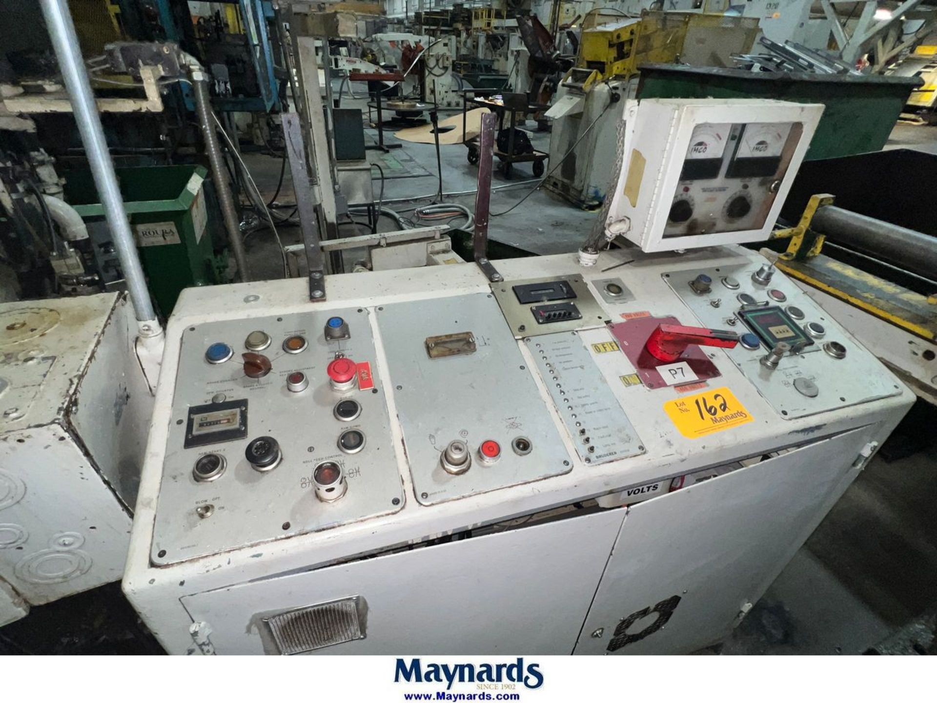 80 Ton Bruderer #BSTA-80 2-Point High Speed Press 36" x 38" Bed, 3.75 ...