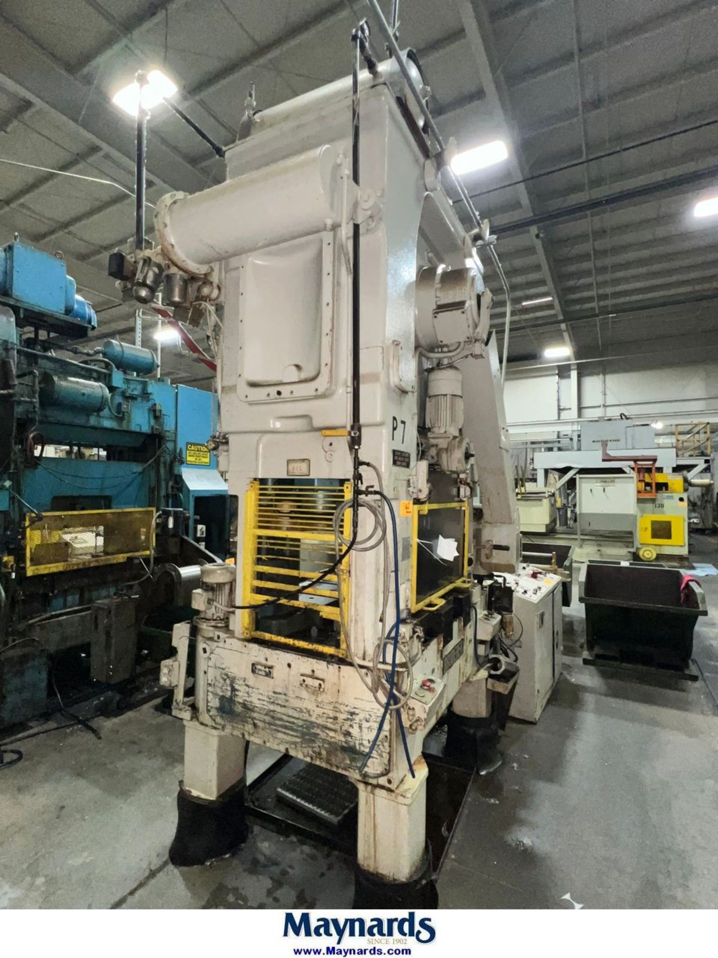 80 Ton Bruderer #BSTA-80 2-Point High Speed Press 36" x 38" Bed, 3.75 ...