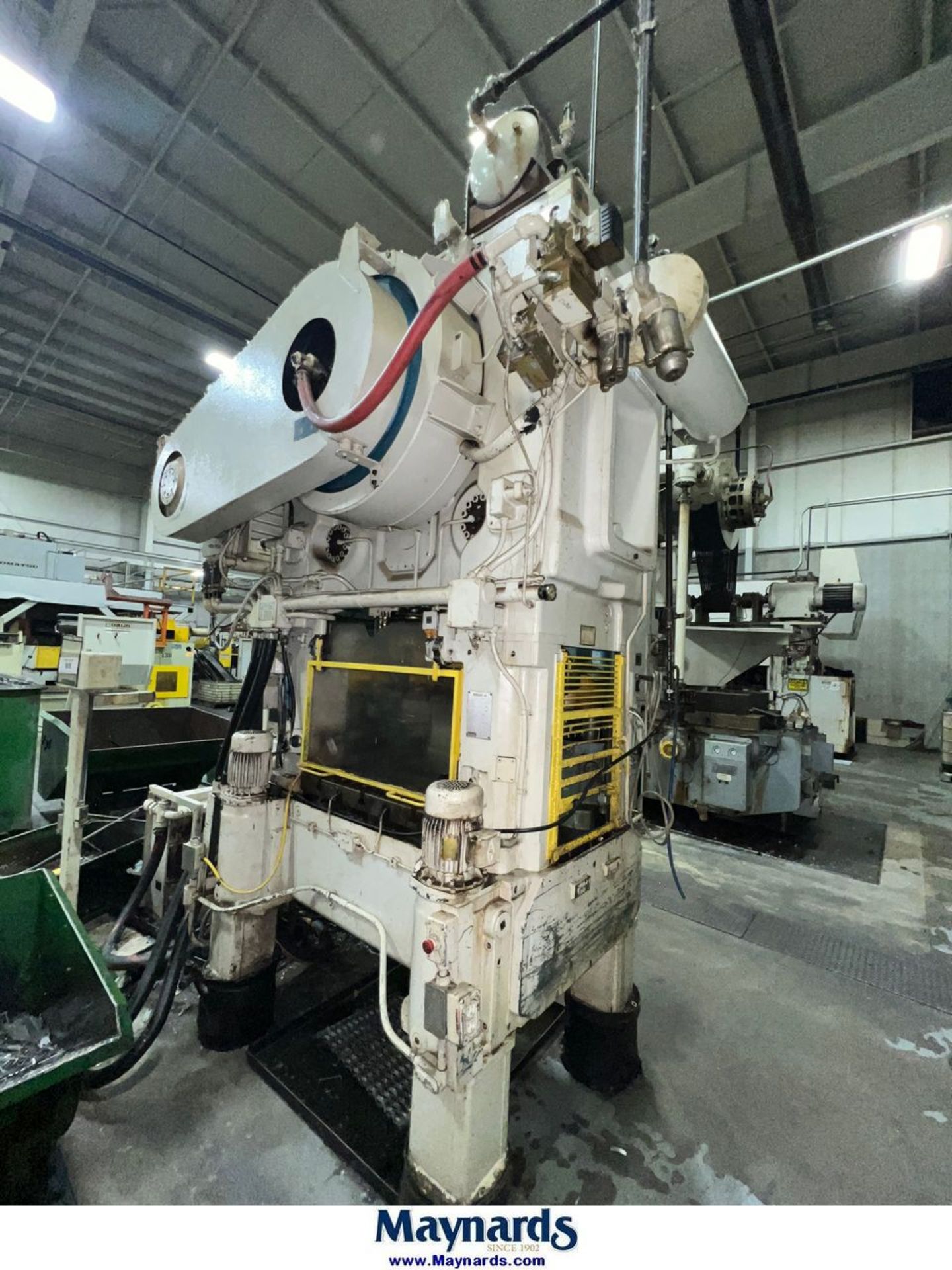 80 Ton Bruderer #BSTA-80 2-Point High Speed Press 36" x 38" Bed, 3.75 ...