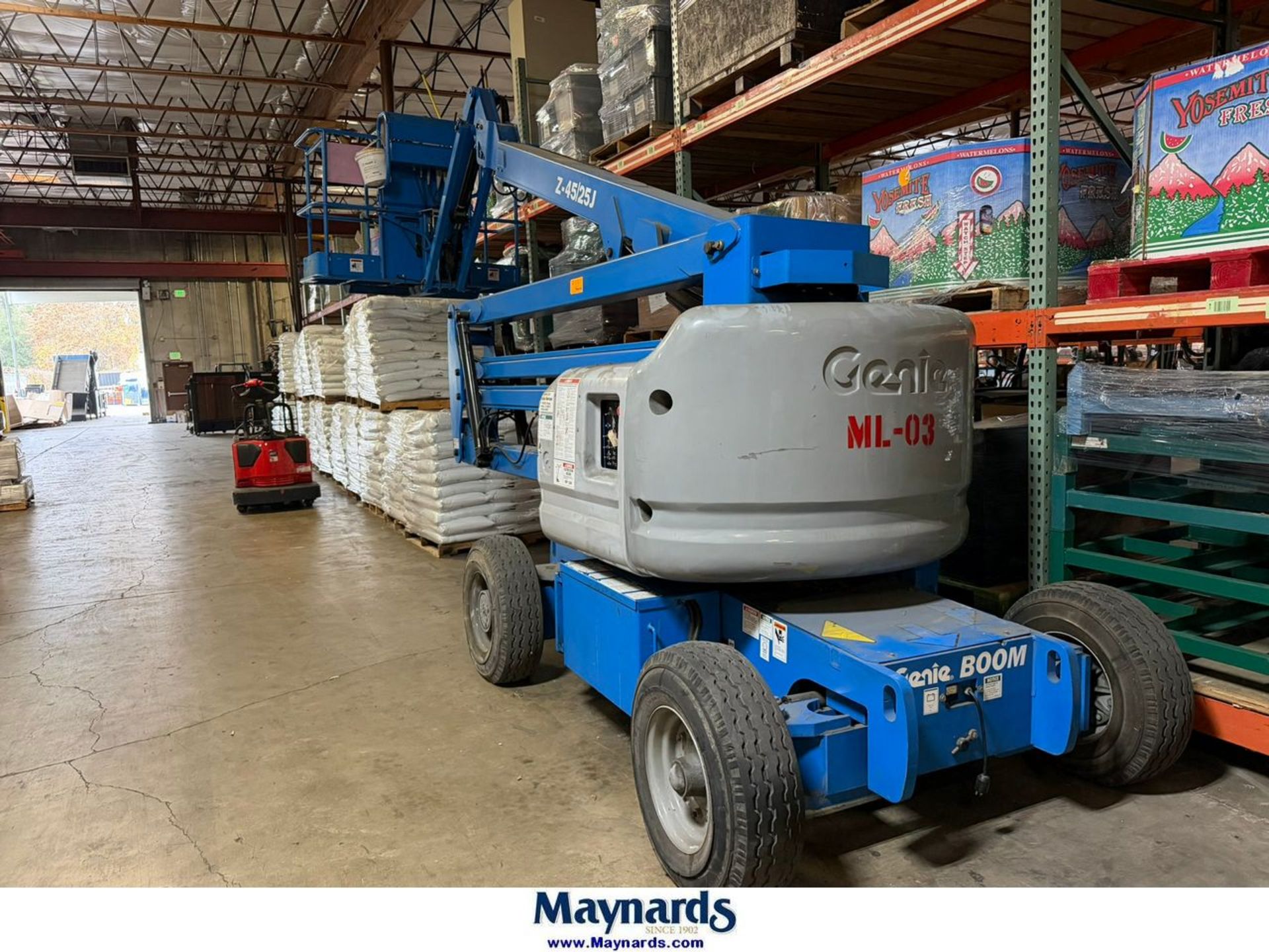 2005 Genie Z-45/25 Articulating Boom Lift ; Meter: 228 Hours (as of 12 ...