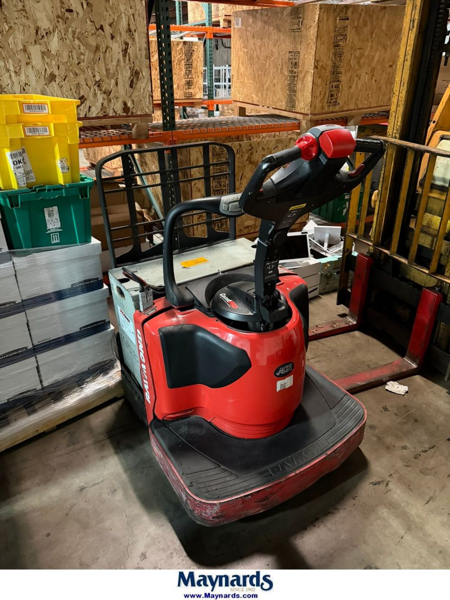 Raymond 8,000 Lb. Cap Electric Pallet Jack (Model 8410) ; 8' Forks, S/N ...
