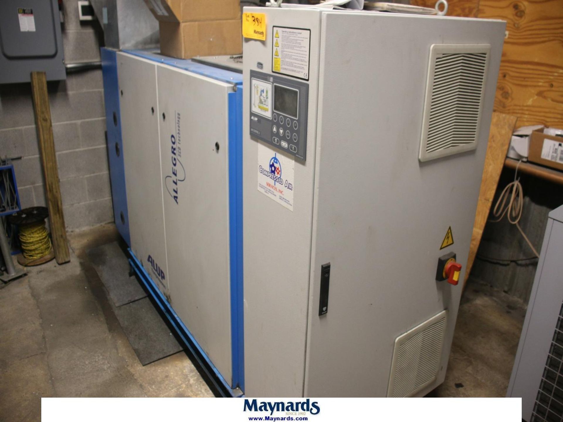 ALUP Allegro 60 Industrial Screw Air Compressor Needs Computer ...