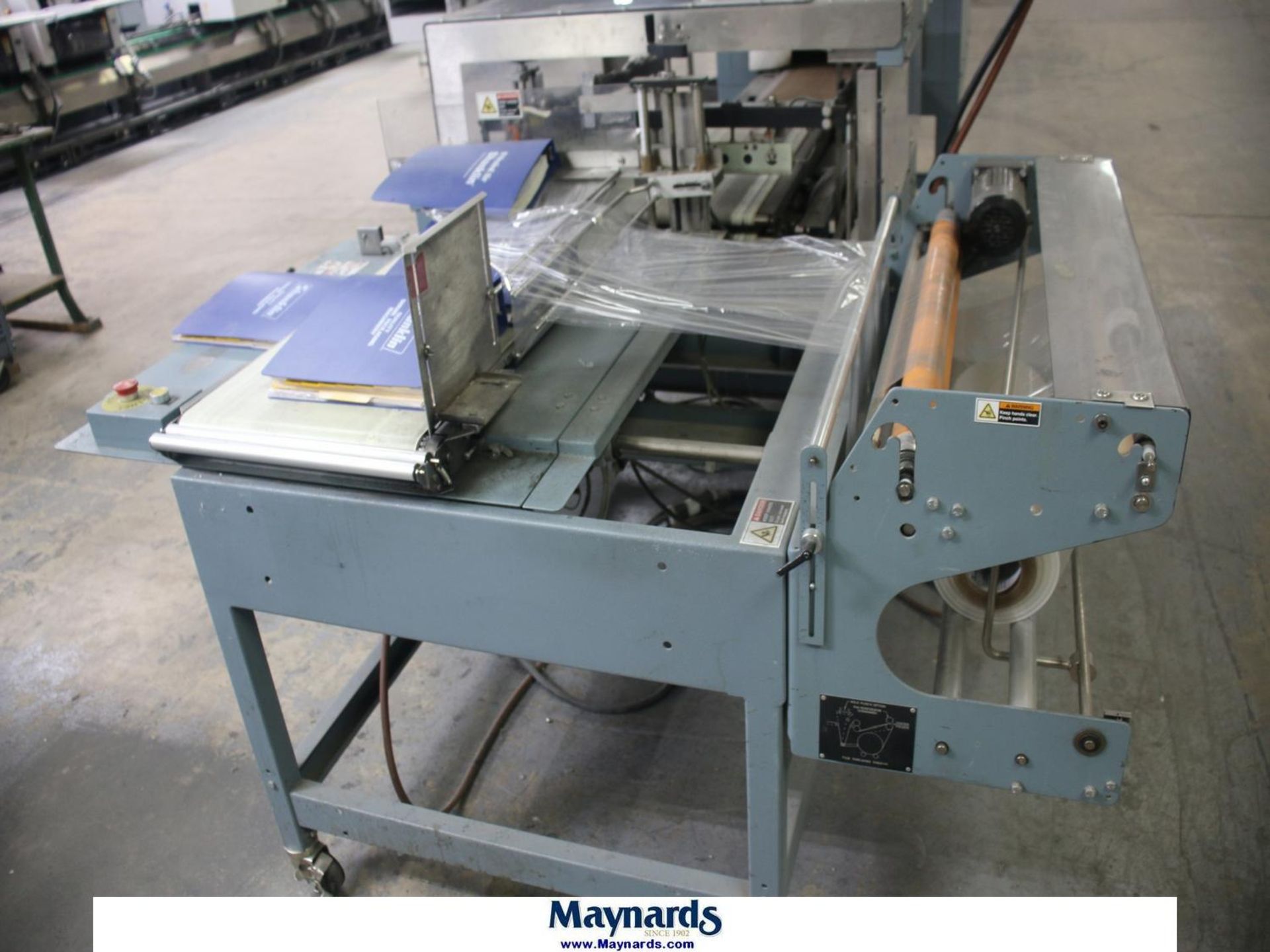 Shanklin Model A27A Shrink Wrap Machine With Model T7H Shrink Tunnel, S ...
