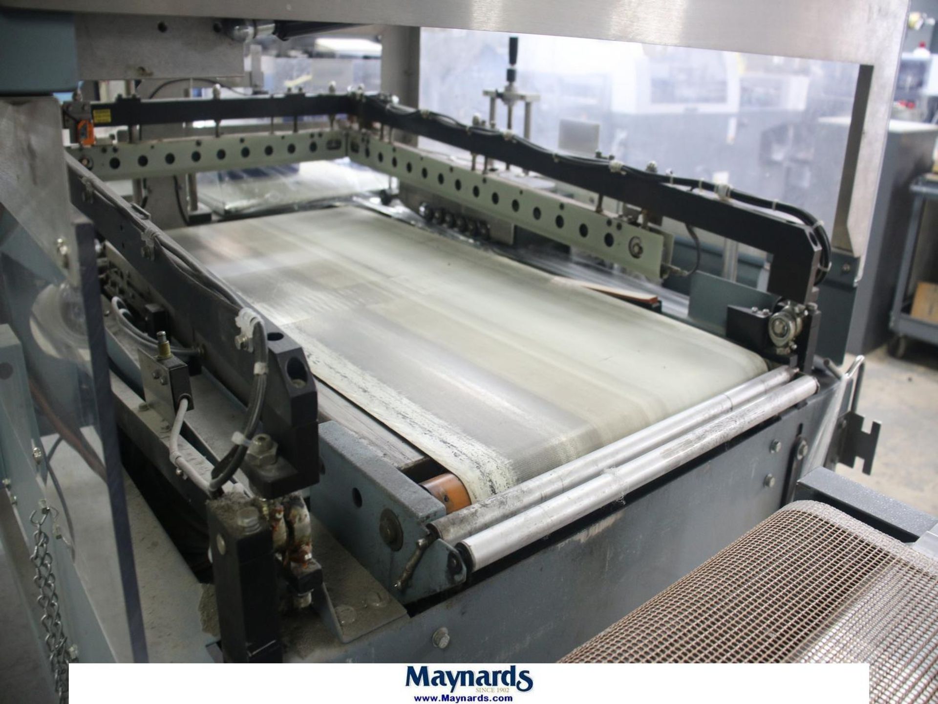 Shanklin Model A27A Shrink Wrap Machine With Model T7H Shrink Tunnel, S ...
