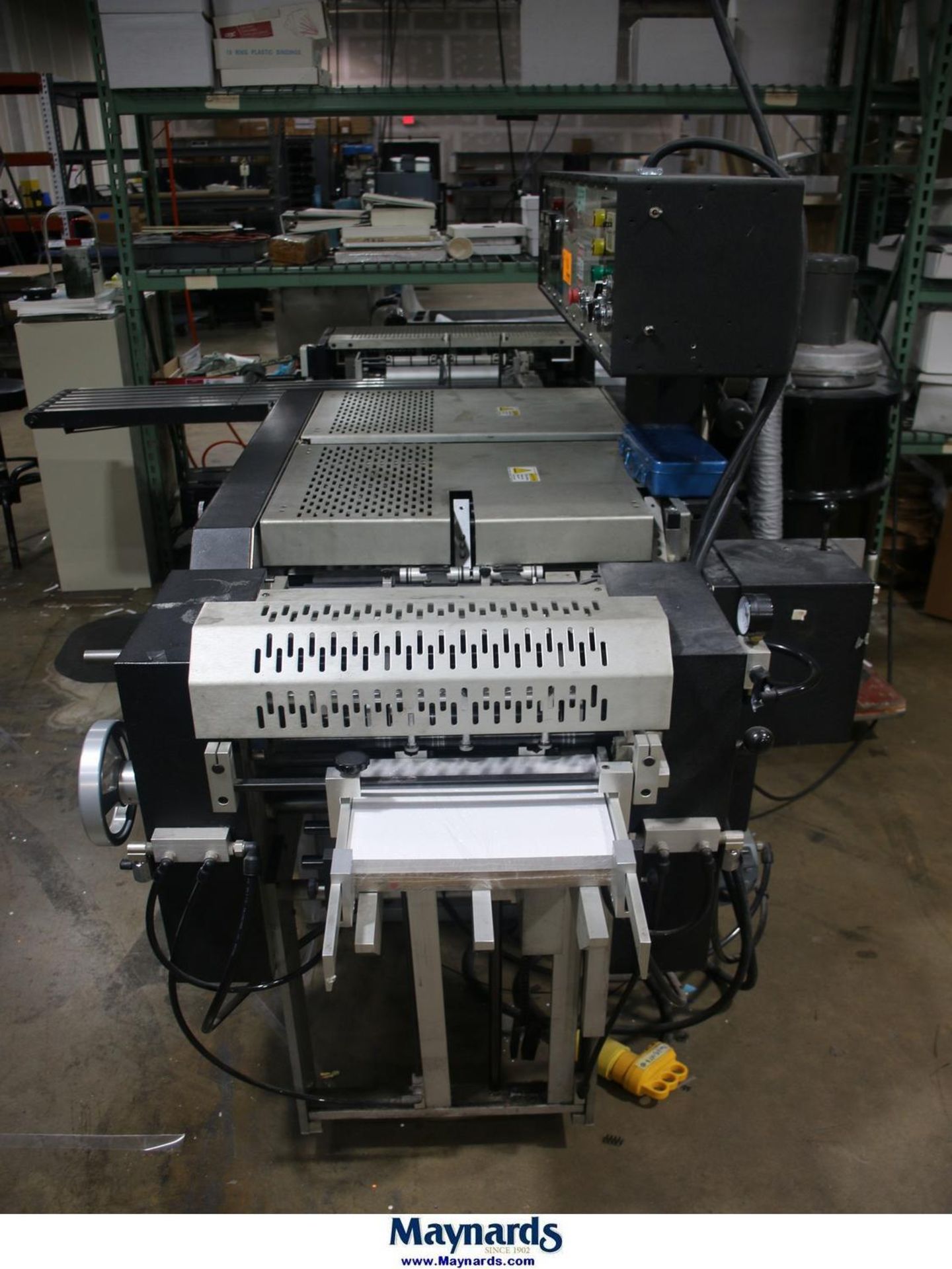Scott Model 10000 Auto Tab Index Machine with Vacuum Waste [Loc ...