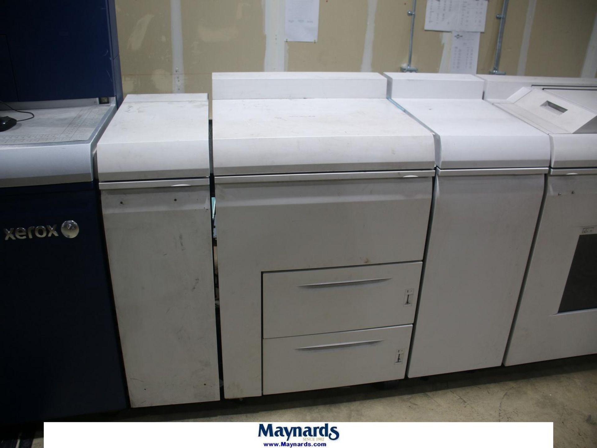 Xerox Nuvera Model 157EA Digital Press With GBC Advanced Pinch Pro and ...