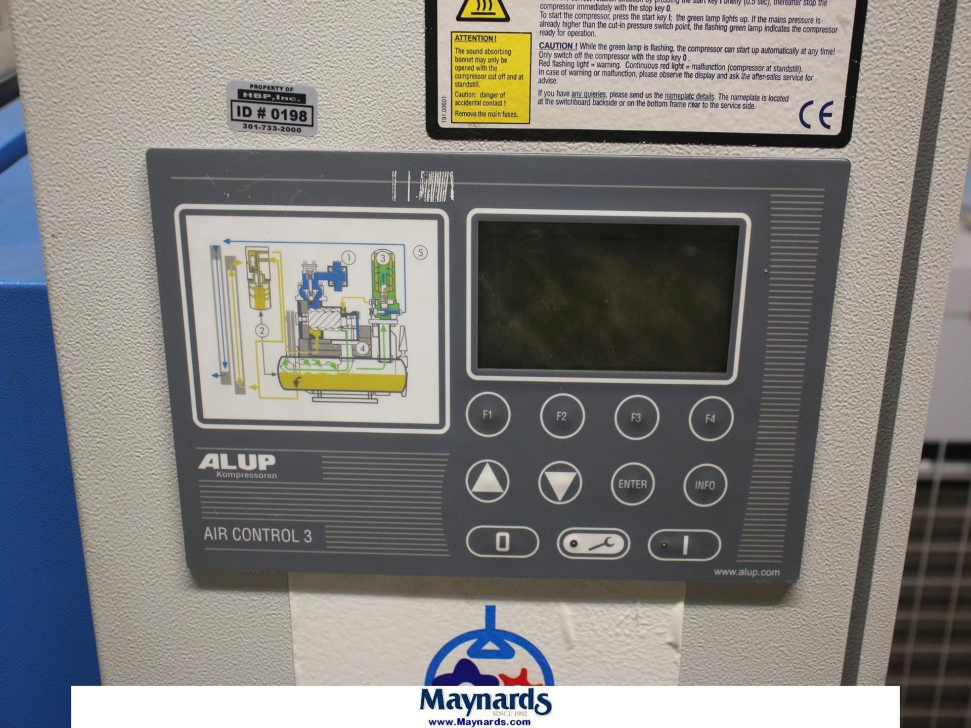 ALUP Allegro 60 Industrial Screw Air Compressor Needs Computer ...