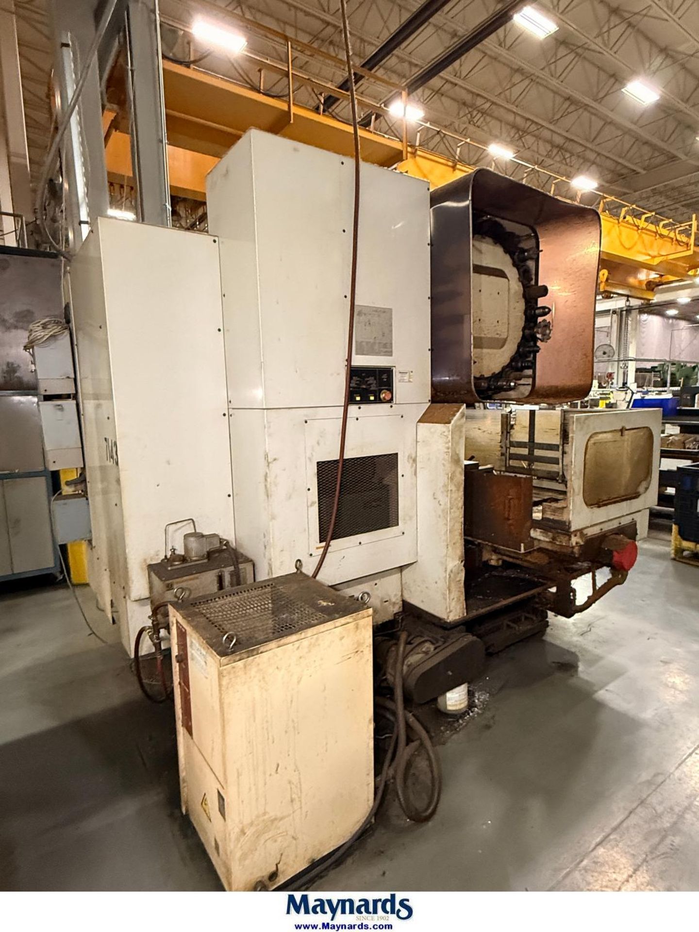 (1991) Hamai 5VA Vertical Machining Center 23" x 37" T-Slotted Table ...