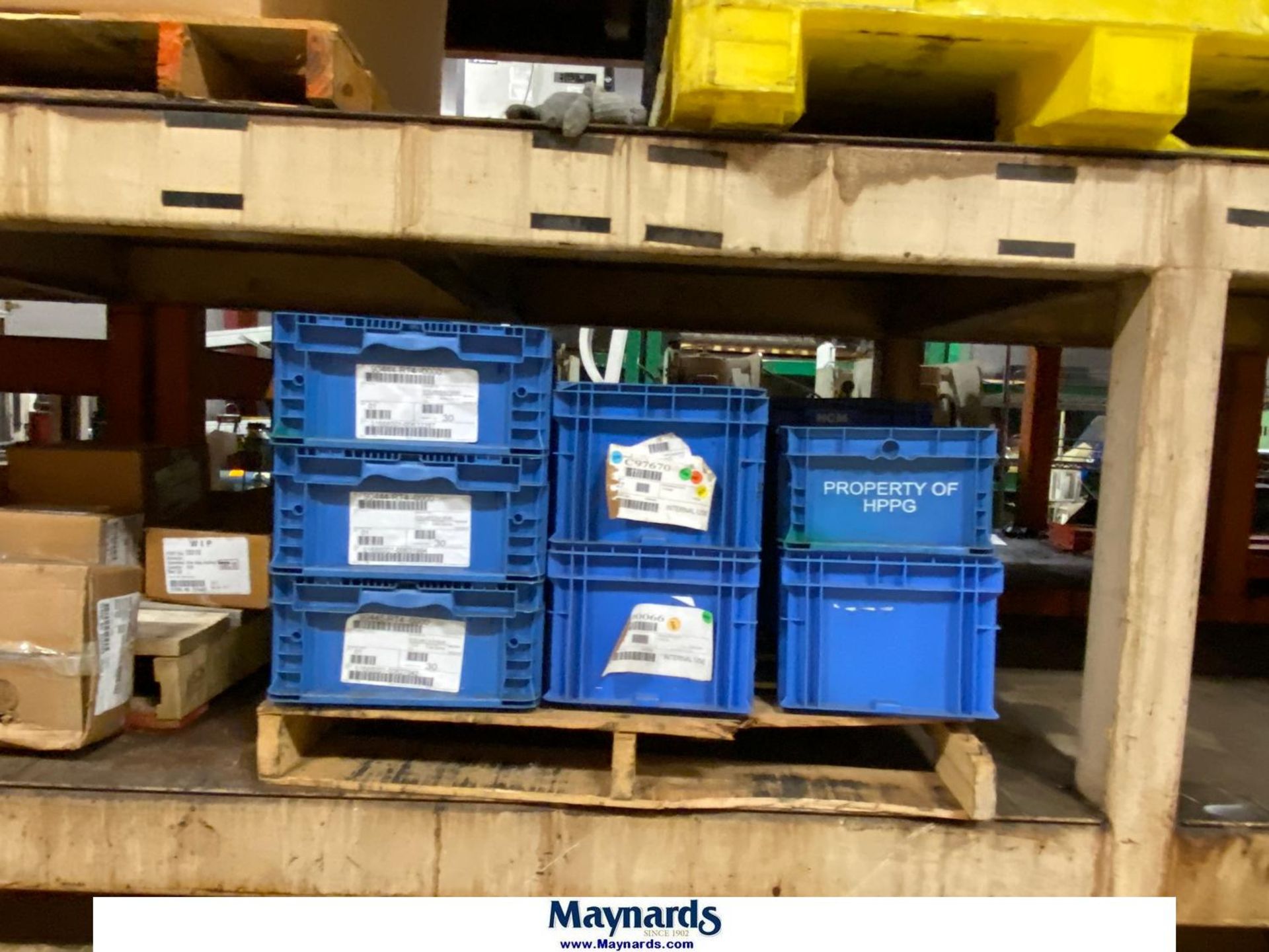 Contents of Rack - (13) Skids Machine Parts Content of rack to include ...