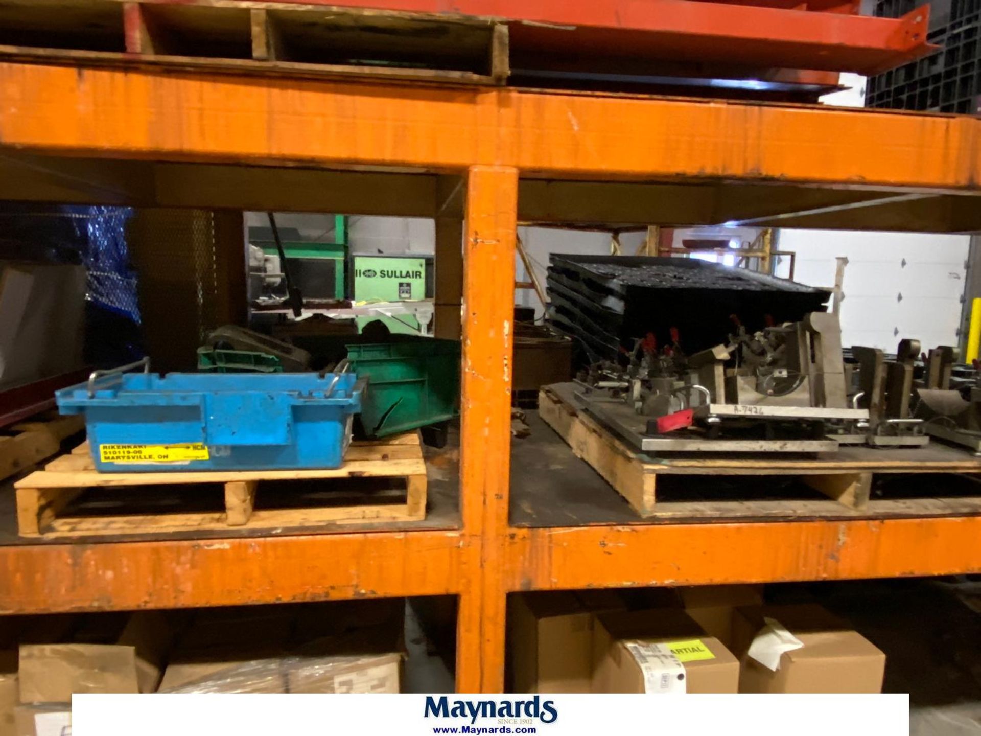Contents of Rack - (13) Skids Machine Parts Content of rack to include ...