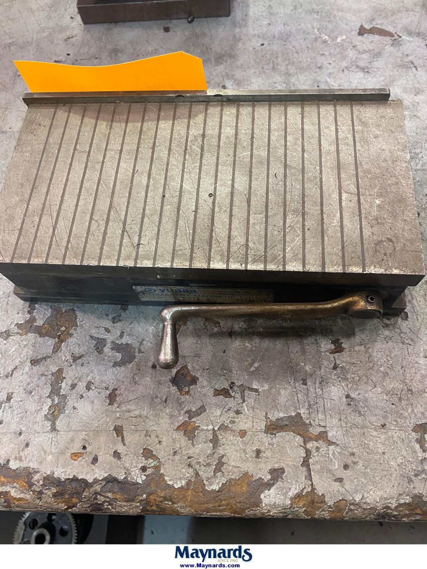 Suburban tilting magnetic sine plate (1) Lot of (2) Various size ...