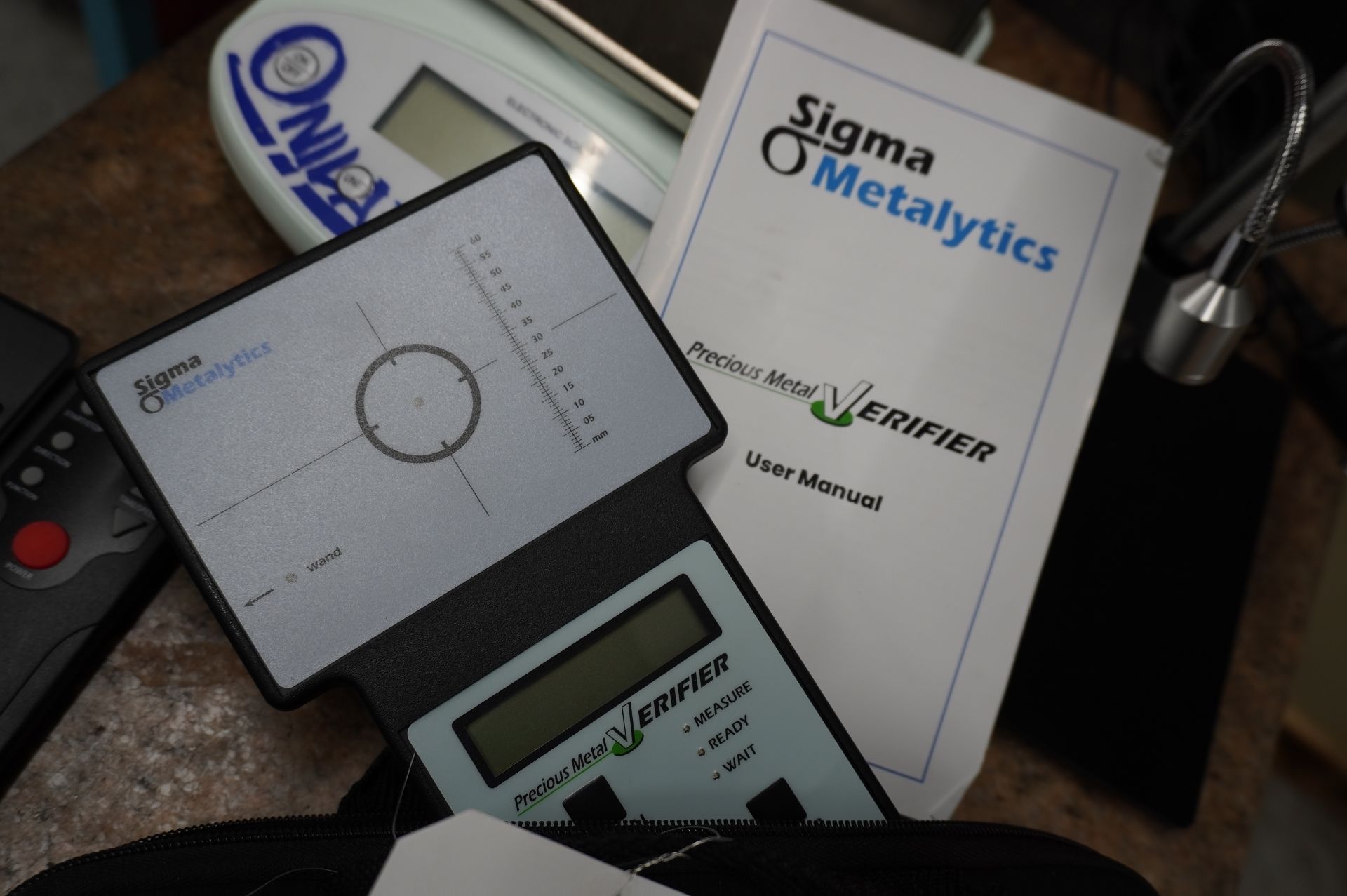 METAL ANALYZING/ COIN INSPECTION LOT TO INCLUDE: (1) SIGMA METALYTICS ...