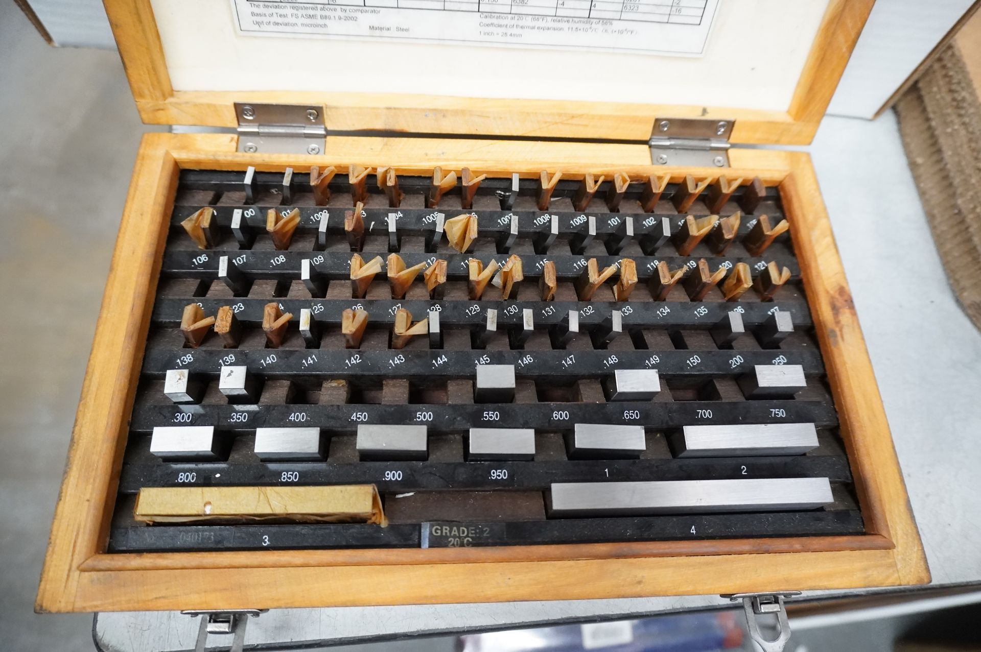 (2 BOXES) LOT TO INCLUDE: (2) FULL ANGLE BLOCK SETS, PRECISION SQUARES ...