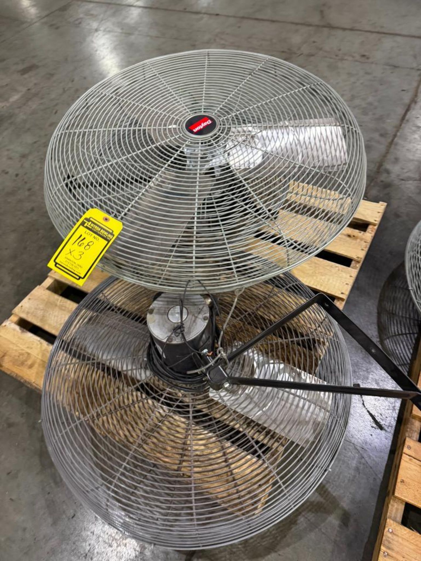 (2x) Dayton 30" Mounted Fans, 15V