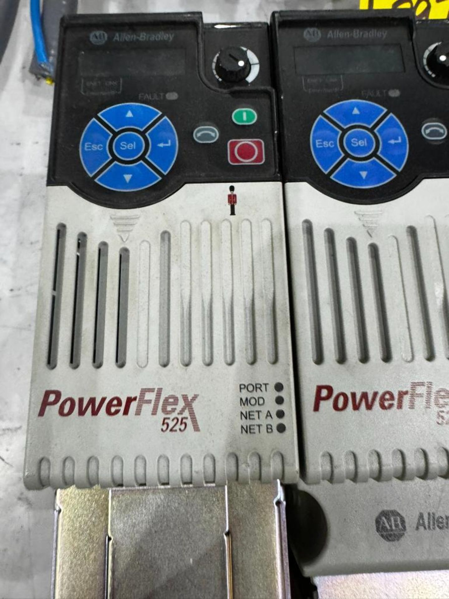 (3x) Allen Bradley PowerFlex 525 AC Drives