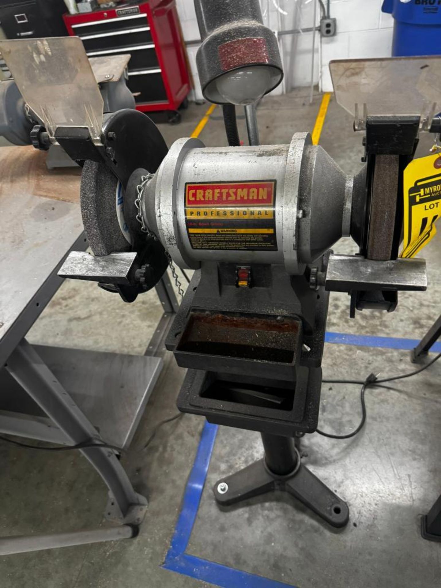 Craftsman 10" Bench Grinder on Stand