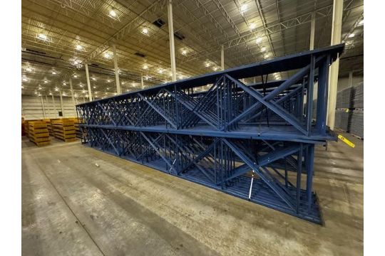 (20x) Structural Steel Uprights, 31' 10" Tall x 42" Wide