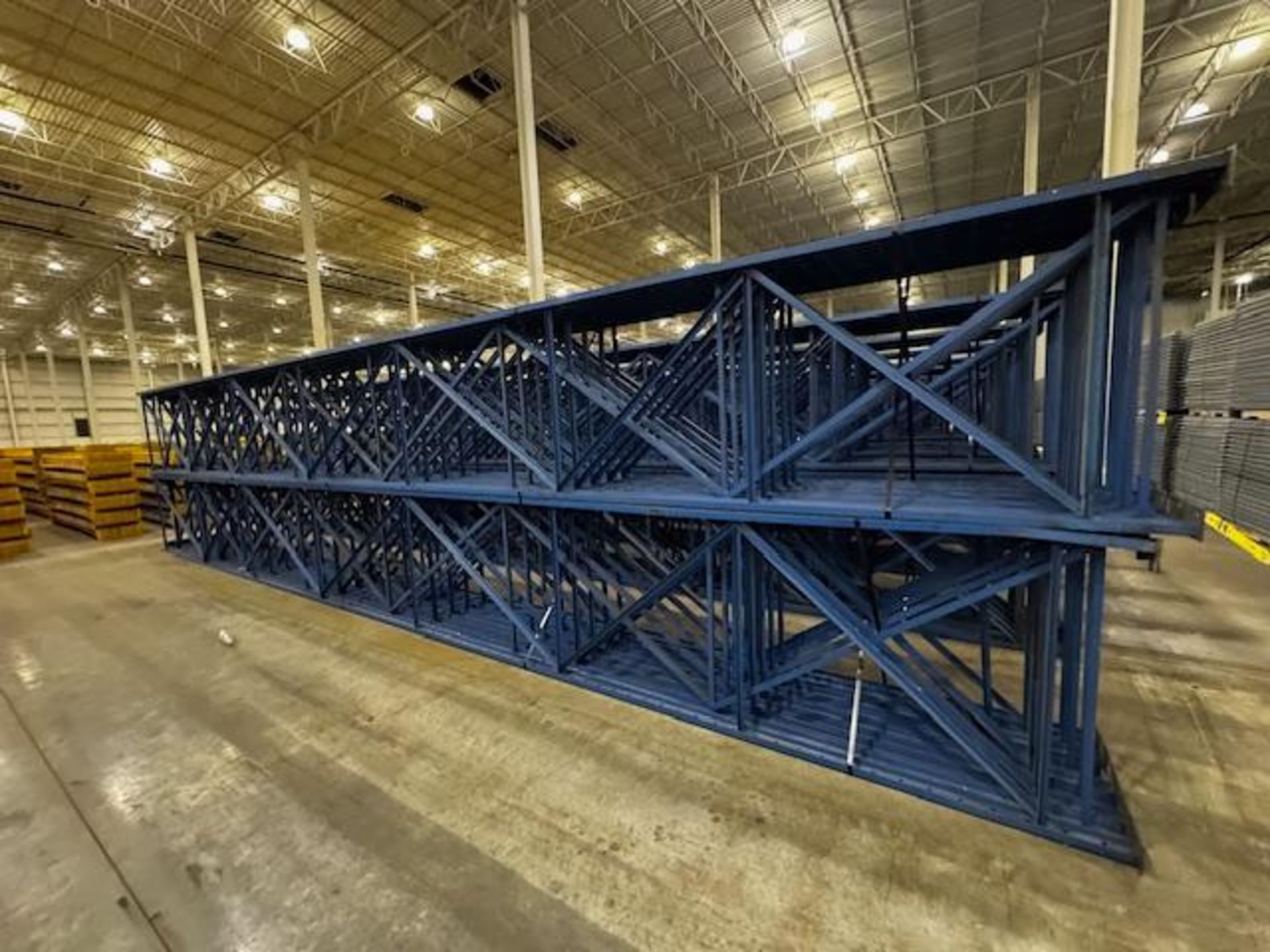 (20x) Structural Steel Uprights, 31' 10" Tall x 42" Wide