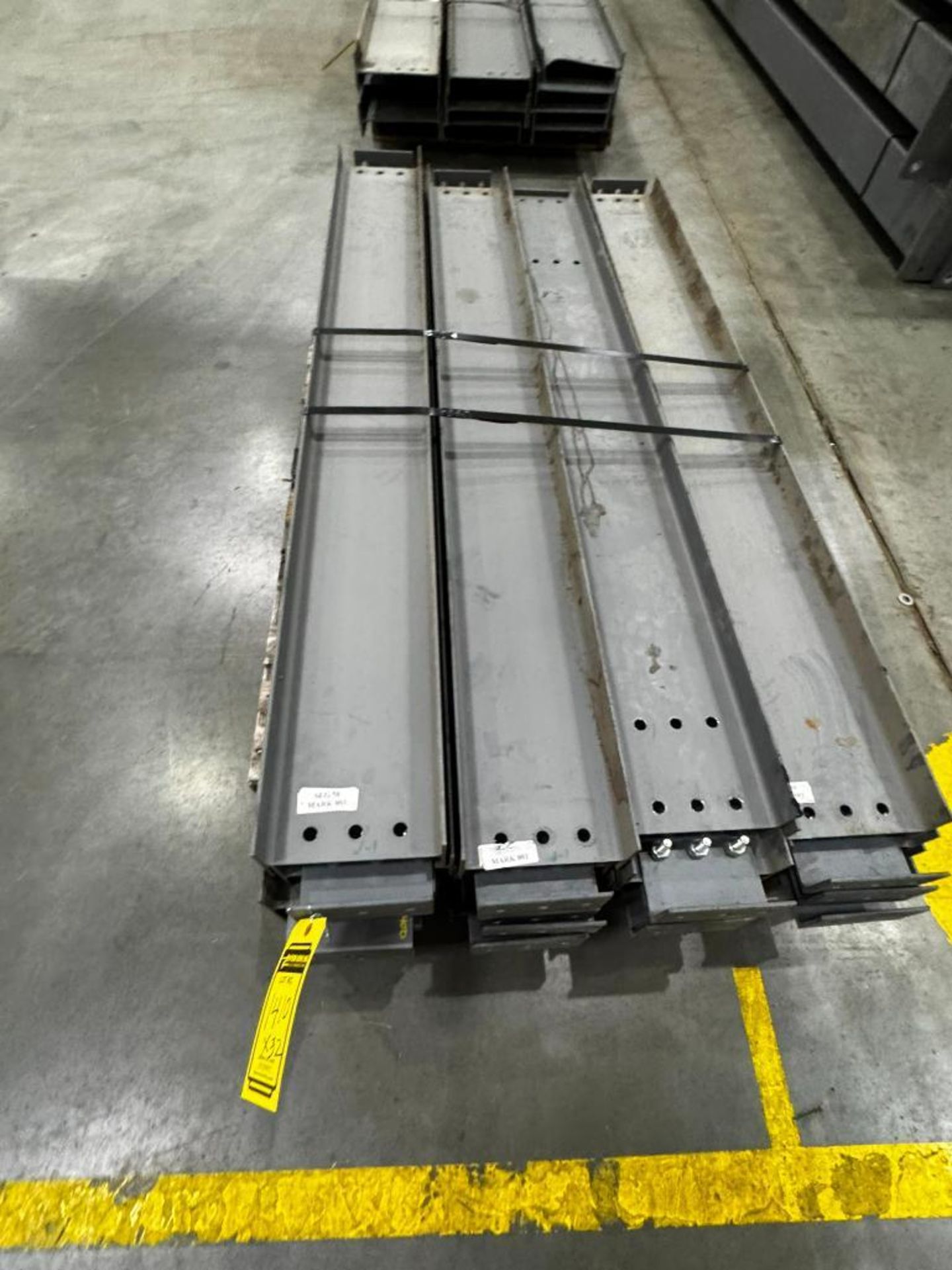 (32x) Steel I Beams, 6' Long X 8" Wide