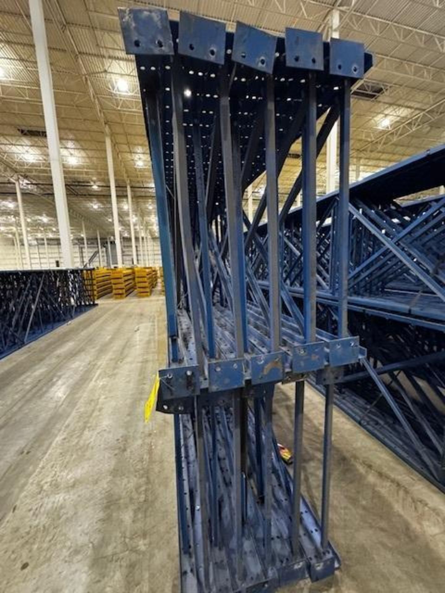 (20x) Structural Steel Uprights, 31' 10" Tall x 42" Wide